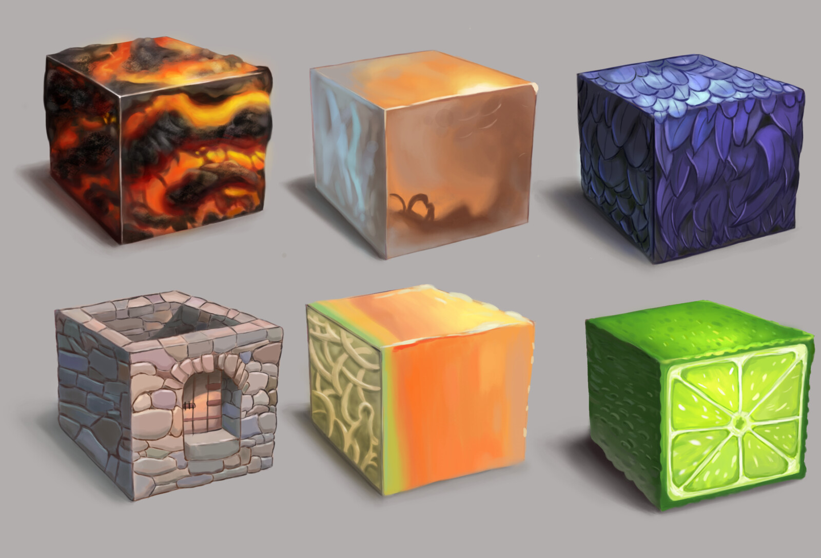 Francesco Rivetti - Hand Painted Material Study