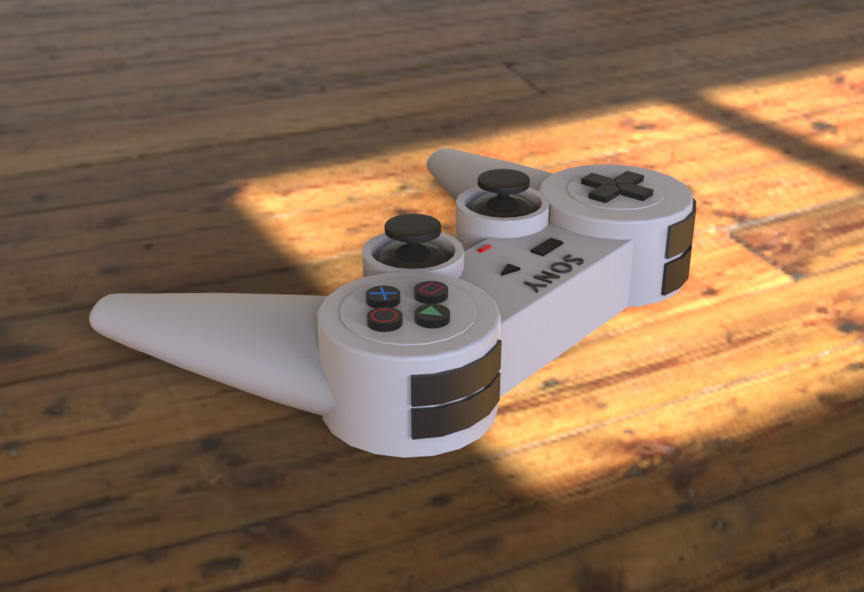 ArtStation - joystick model in maya