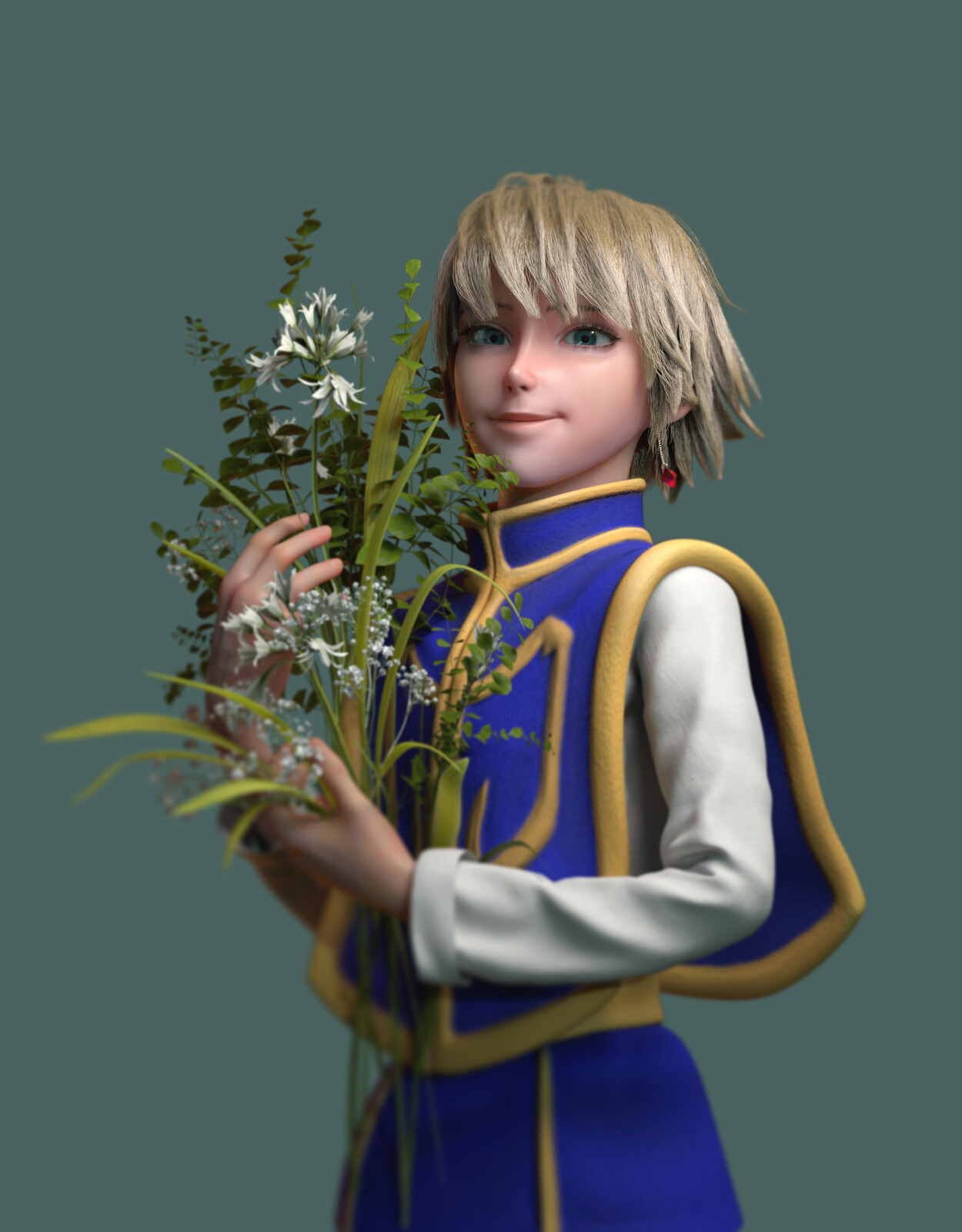jina kim - Hunter x Hunter Fan art_ Kurapika