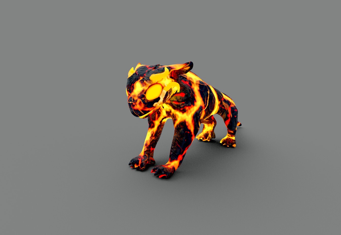 ArtStation - Lava Cat))