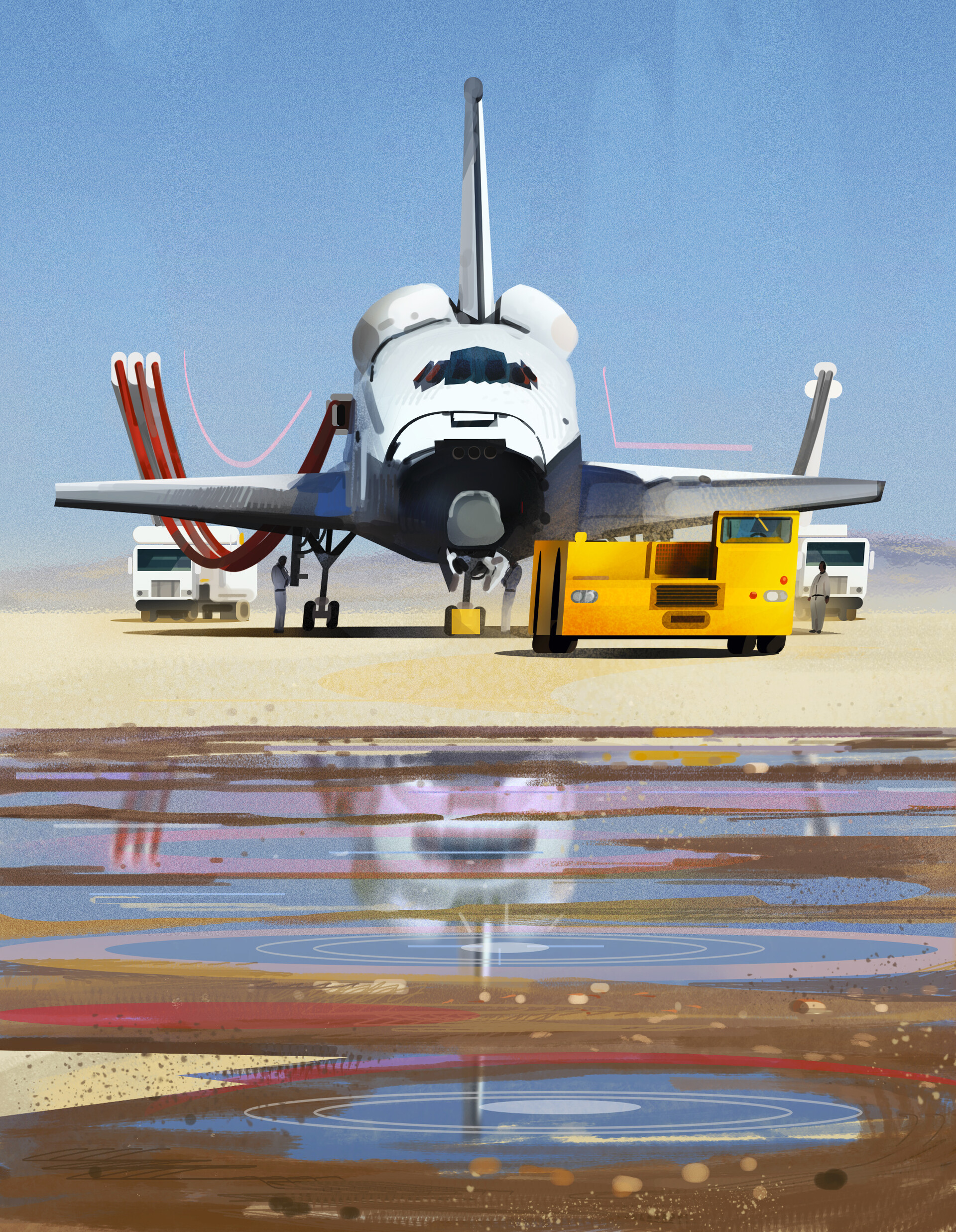 ArtStation - Space shuttle