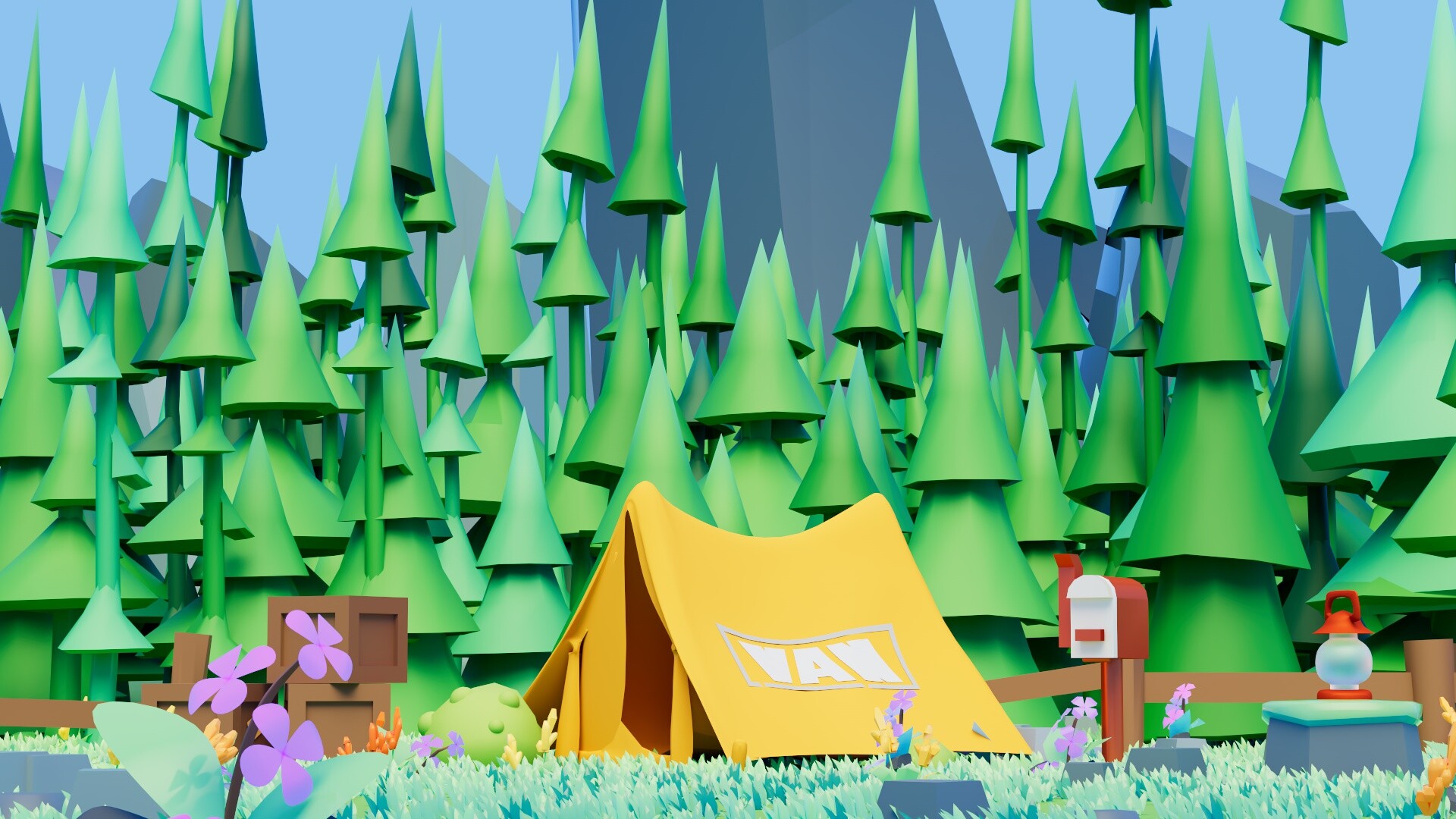 ArtStation - camping