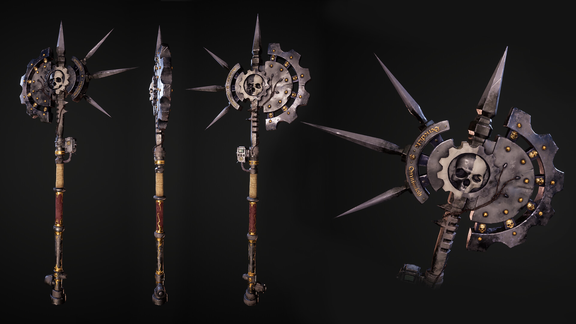 Julien Landez - Tech priest axe