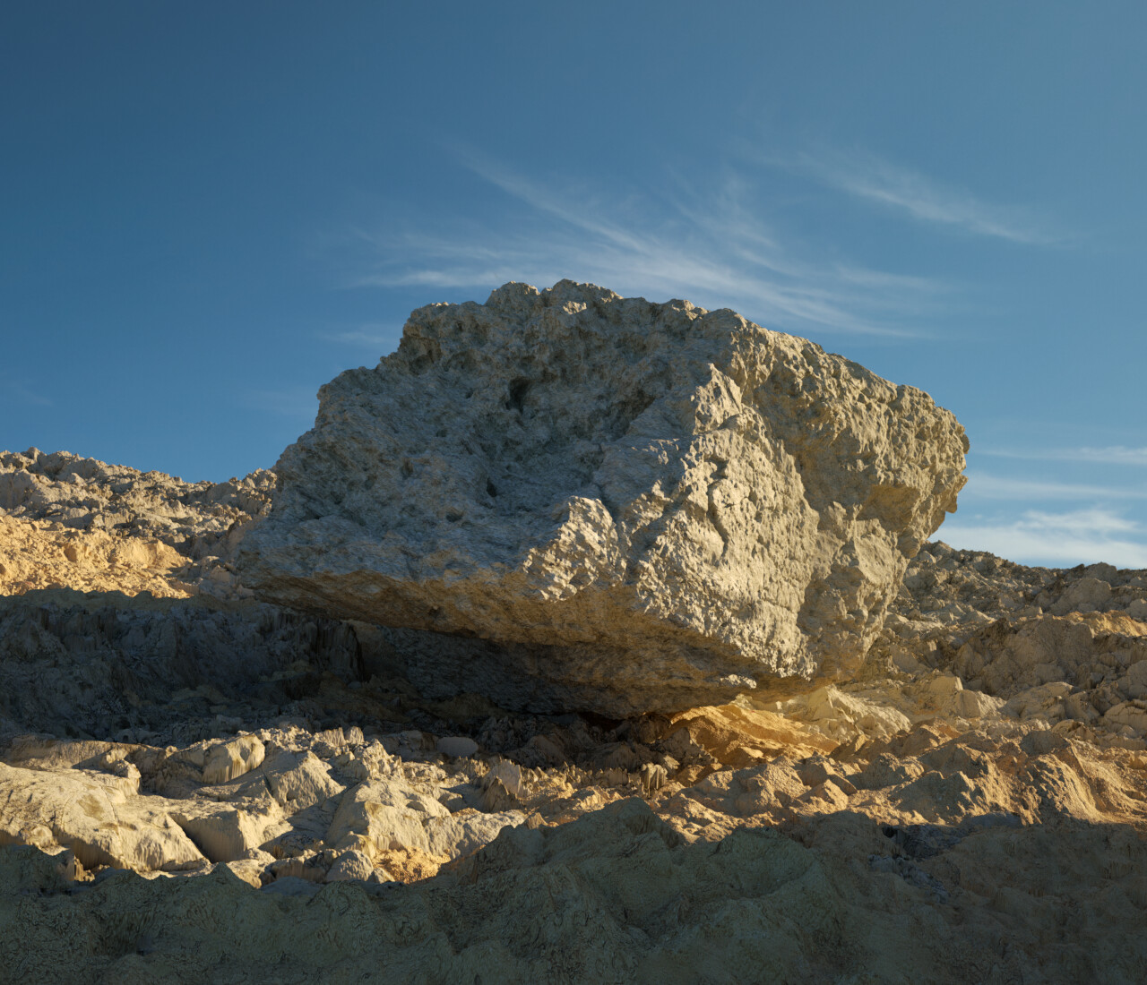 ArtStation - Desert rock I Octane