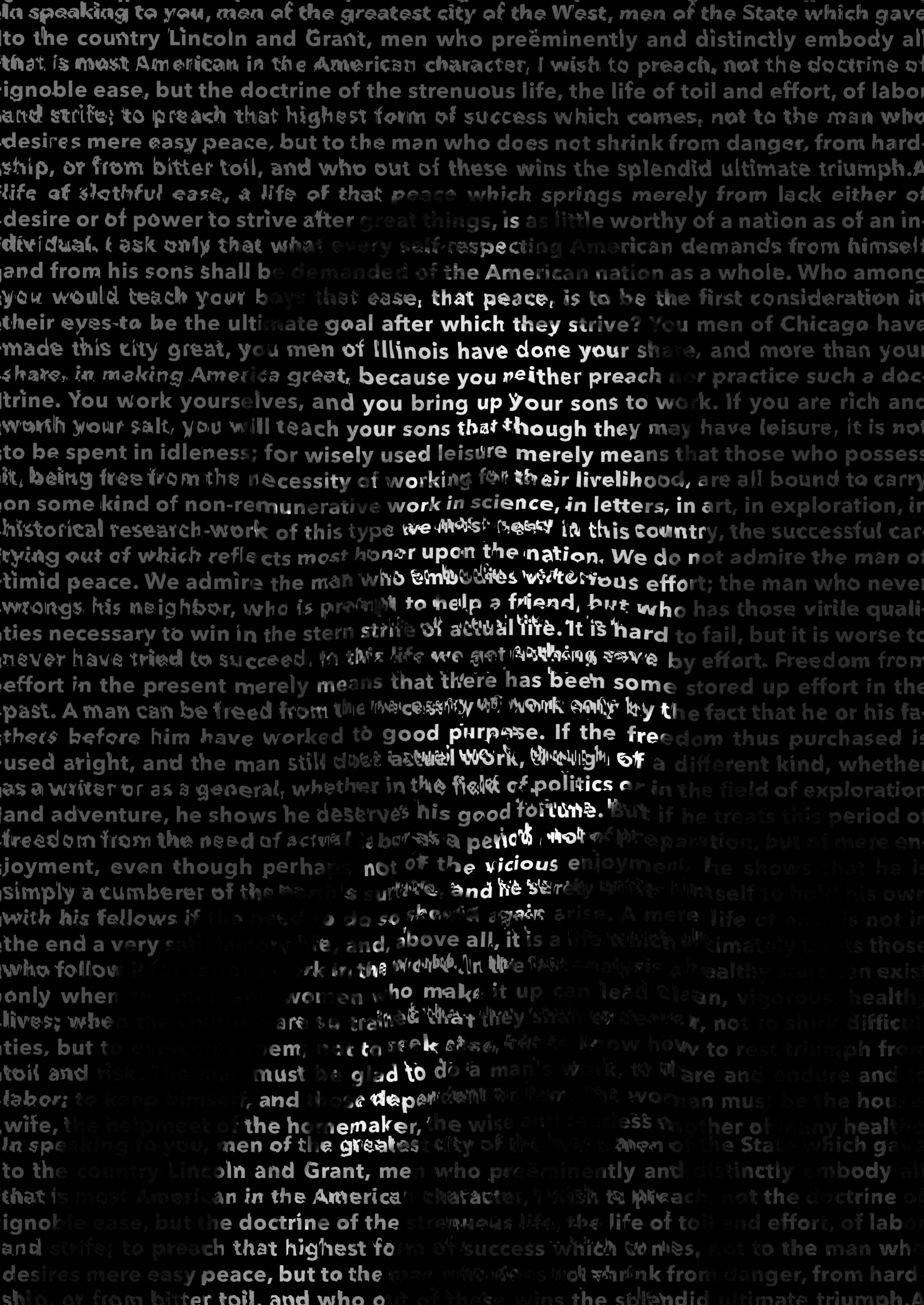ArtStation - Text Portrait
