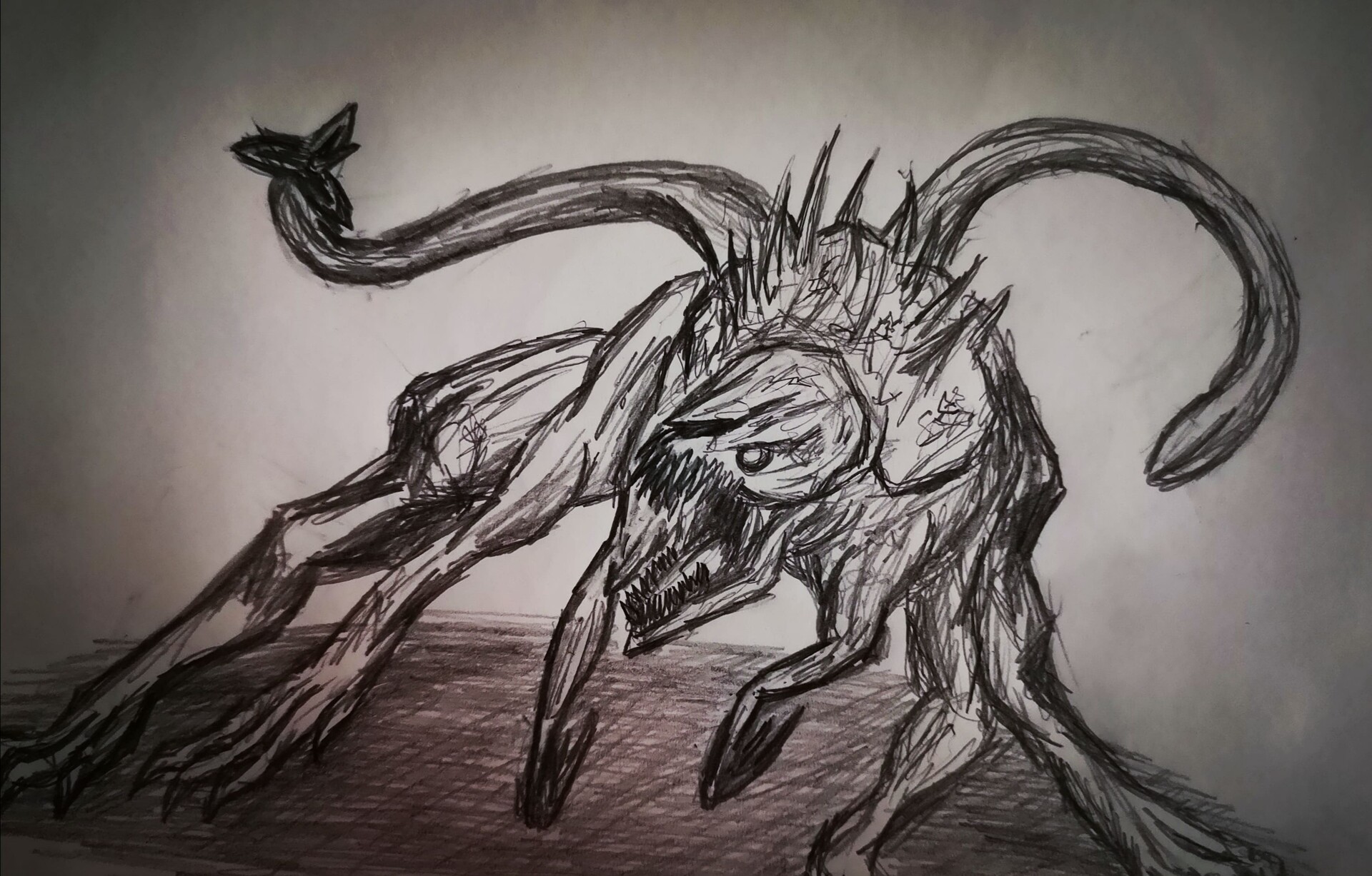 ArtStation - White Spike Sketch - The Tomorrow War