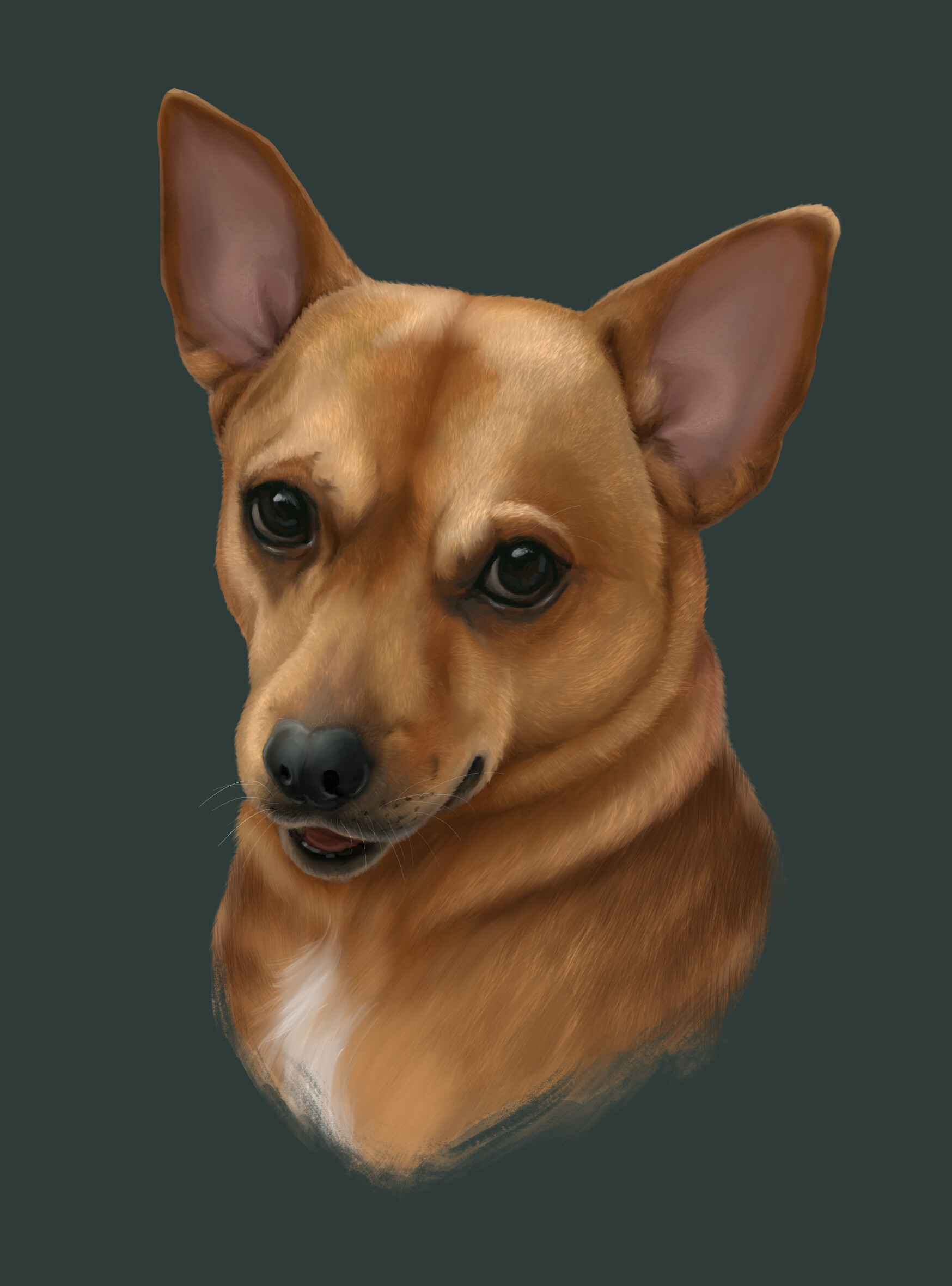 ArtStation - puppo portrait