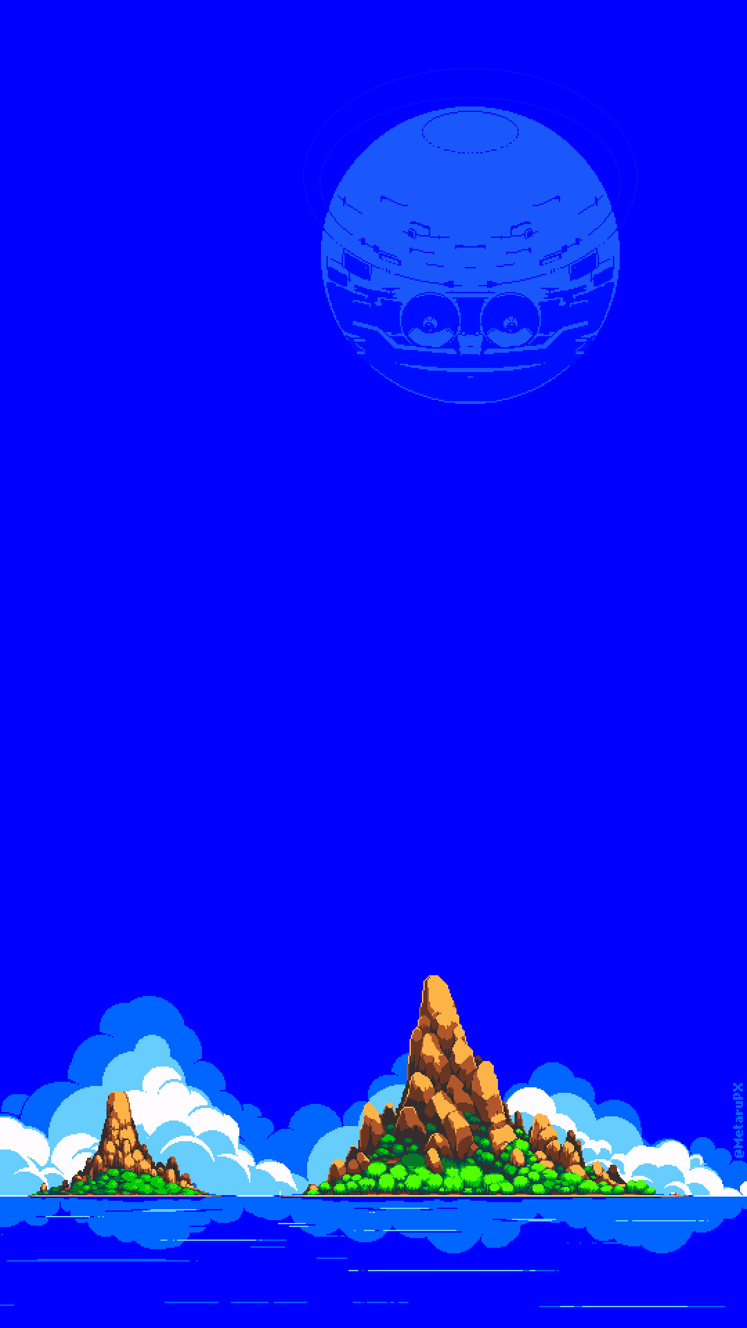 ArtStation - Sonic 3's Angel Island (Sonic's 30th Anniversary artwork)