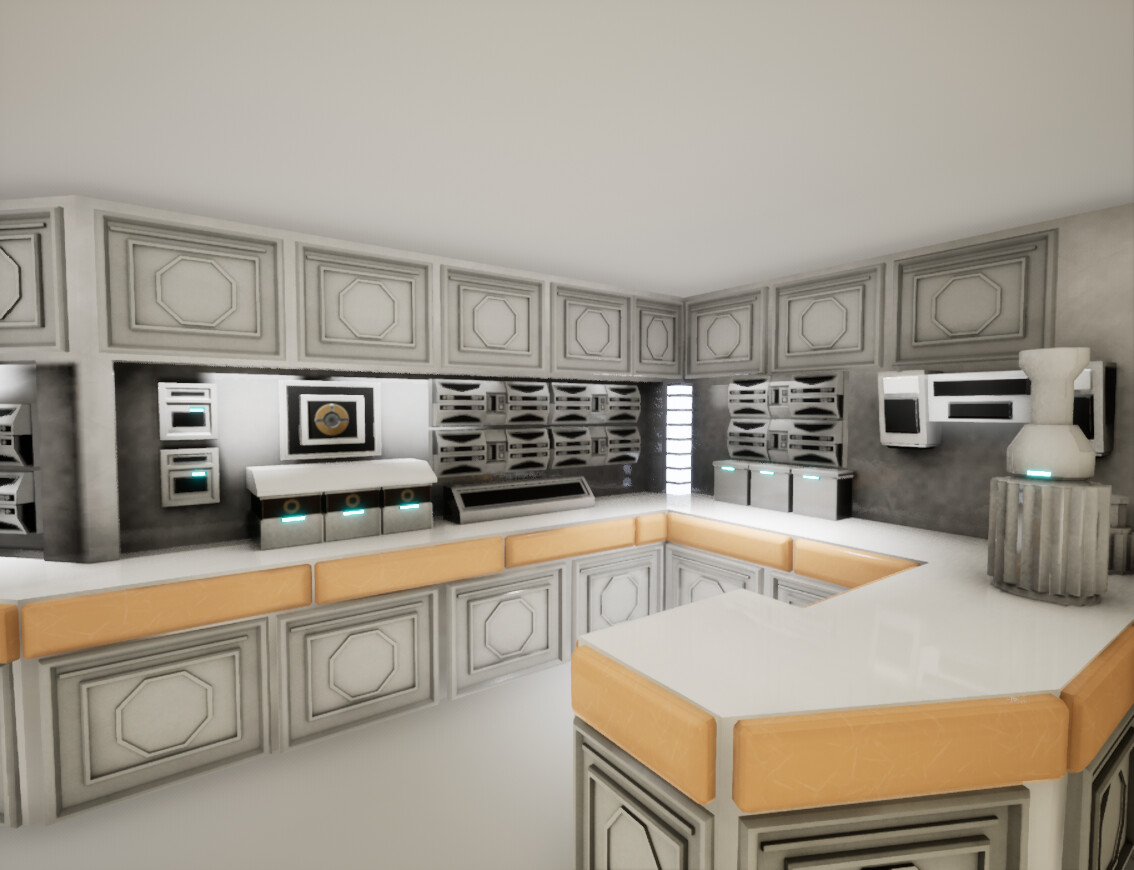 Lakshay Paul - USCSS nostromo alienware ship interior