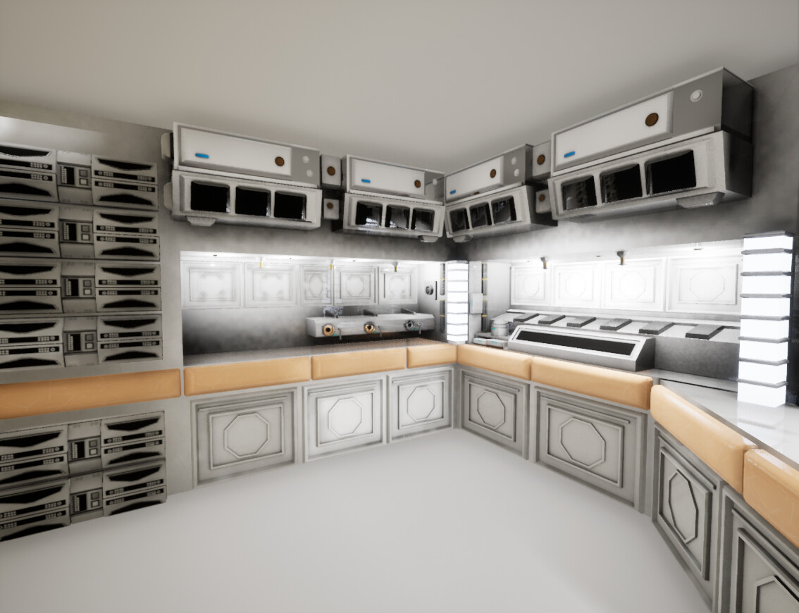 Lakshay Paul - USCSS nostromo alienware ship interior