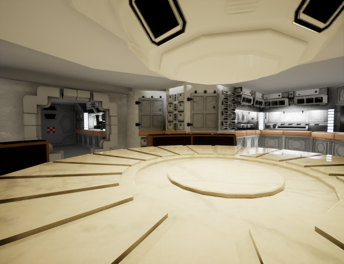 Lakshay Paul - USCSS nostromo alienware ship interior