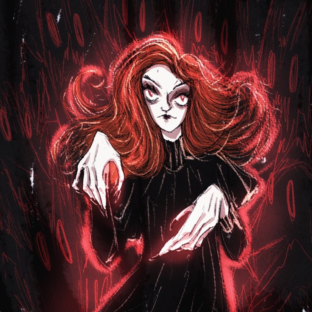 ArtStation - Witch and her demons