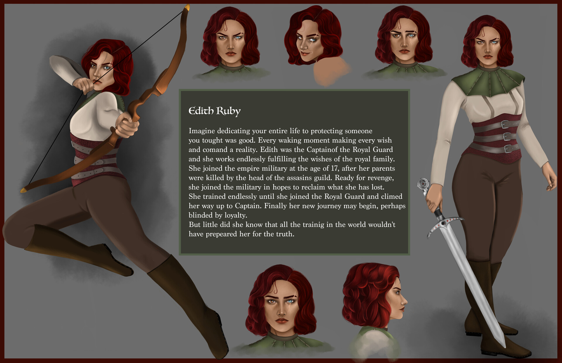 ArtStation - Edith Ruby OC