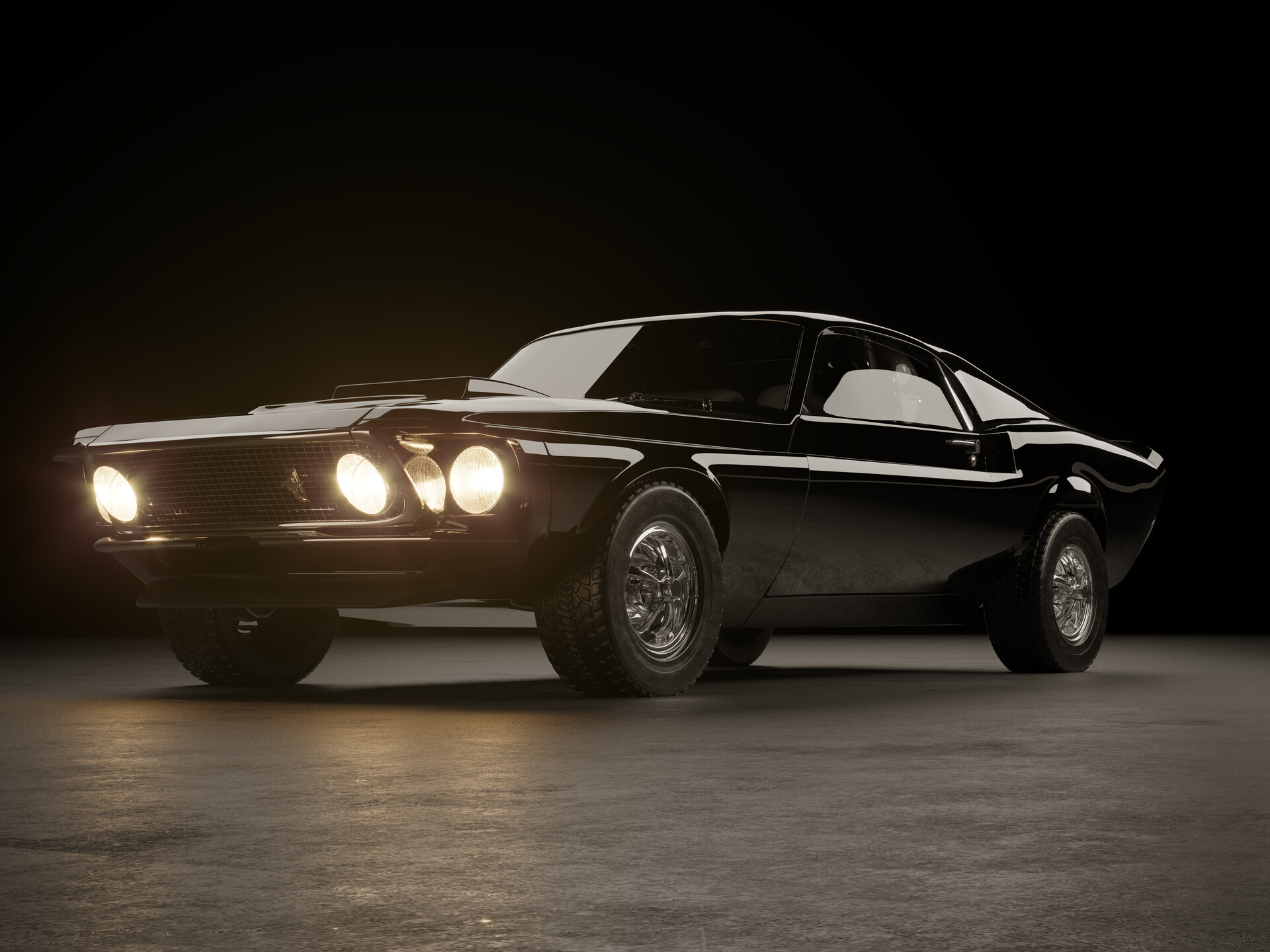 Maxim Starkov - Ford mustang 1969 (Boss)