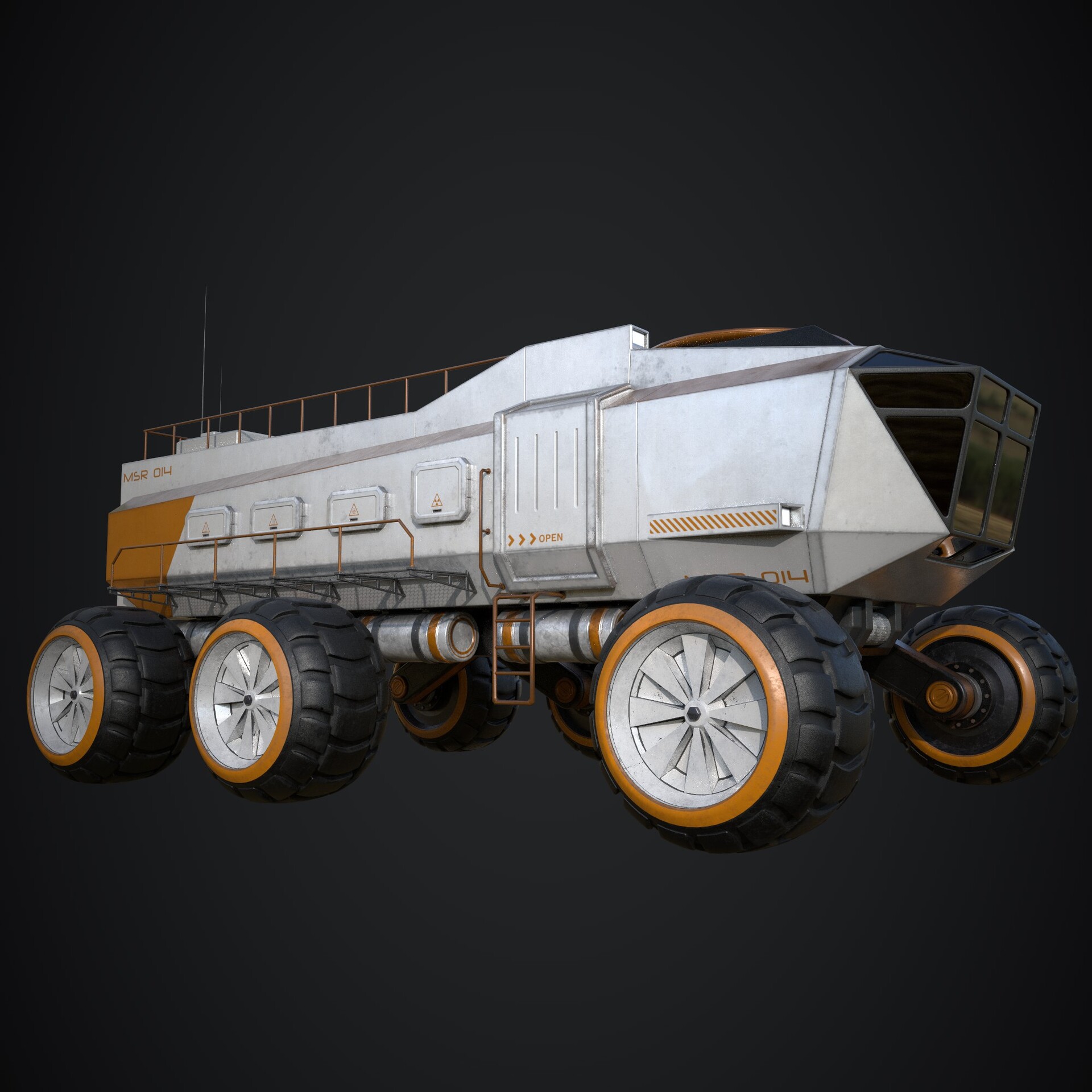 ArtStation - Space Rover