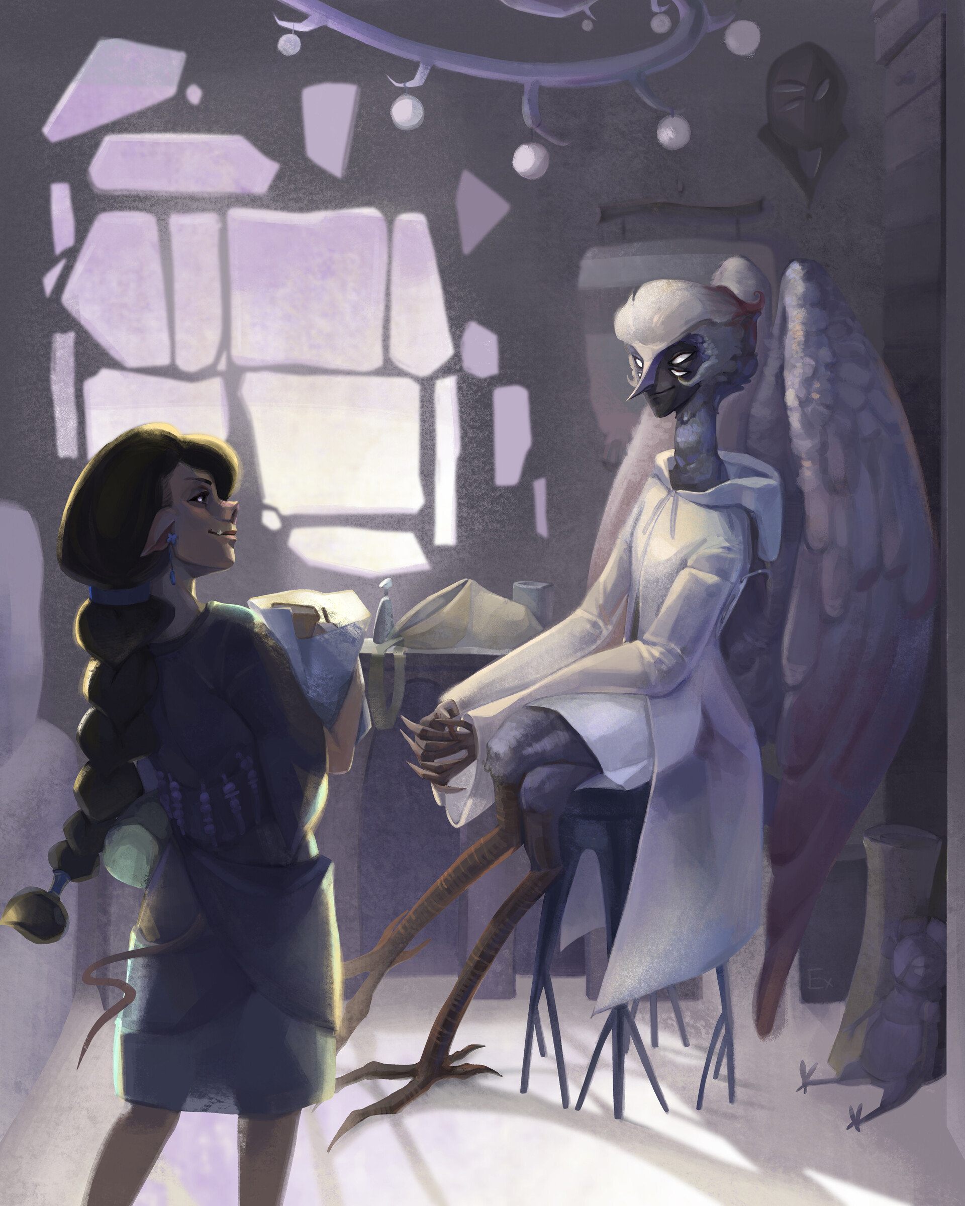 ArtStation - Illustration for the book