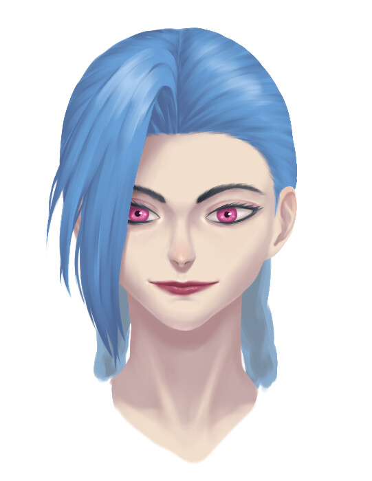 ArtStation - Jinx face study