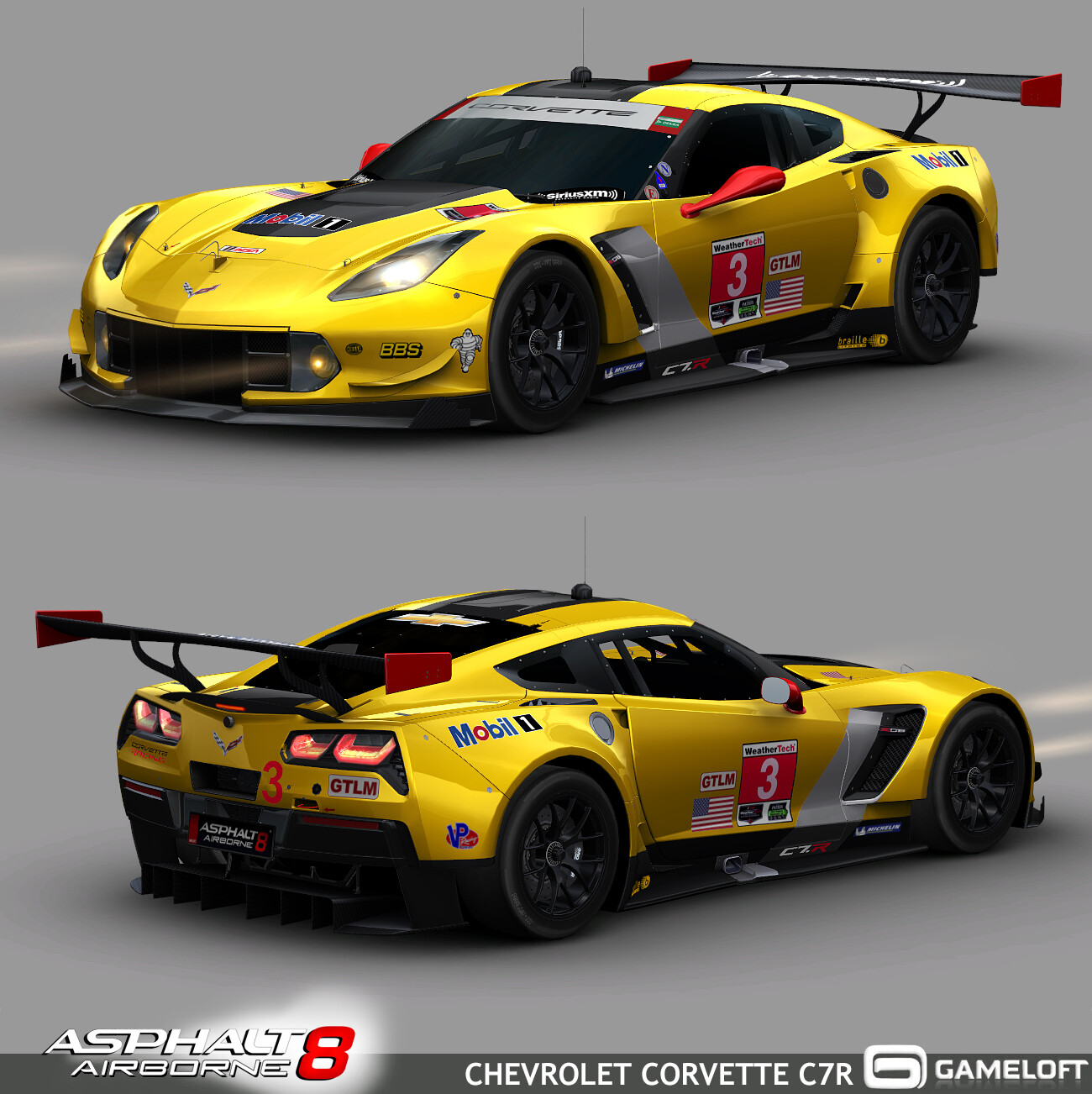 ArtStation - Chevrolet Corvette C7.R