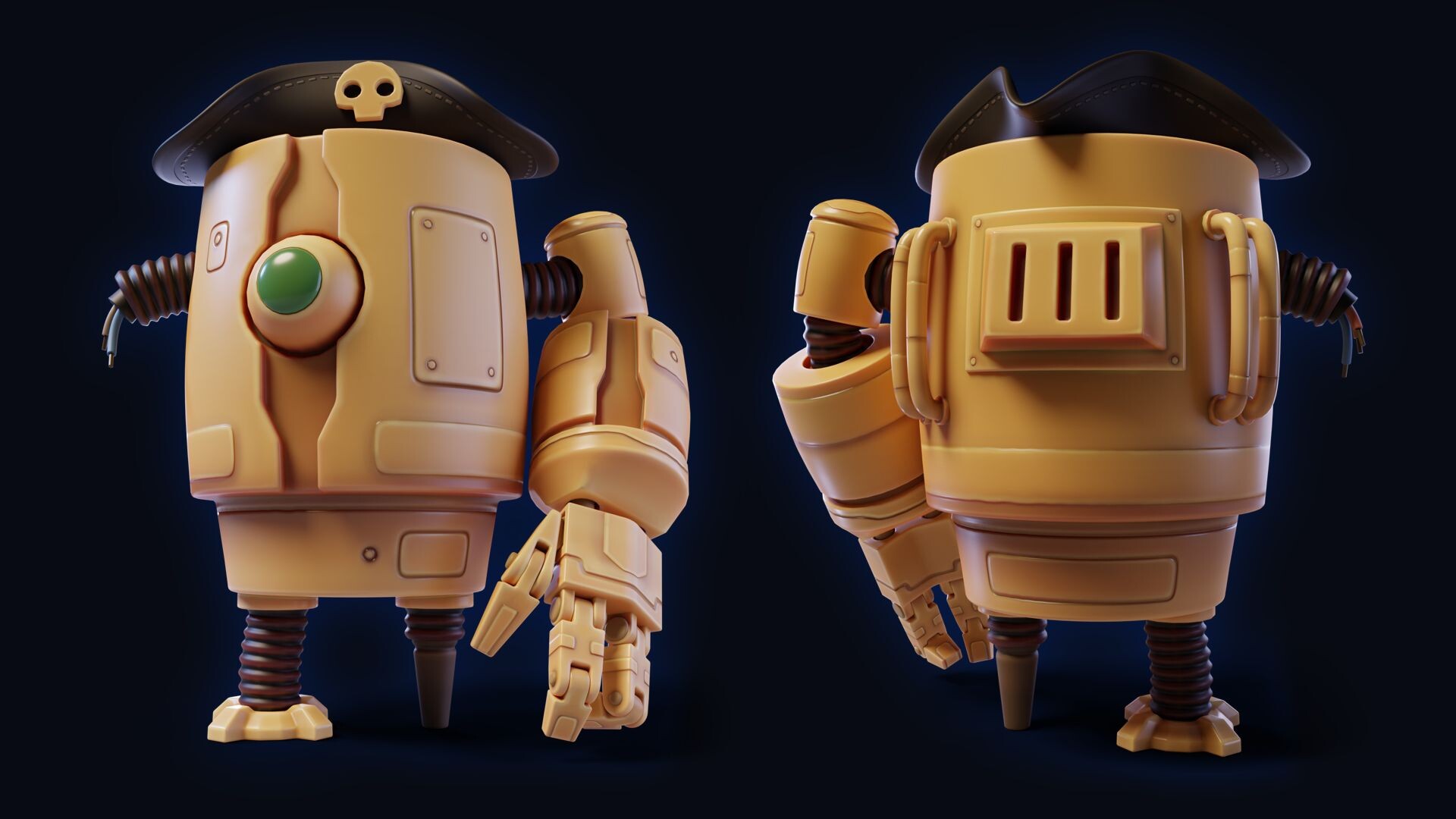 ArtStation - One-handed Pirate