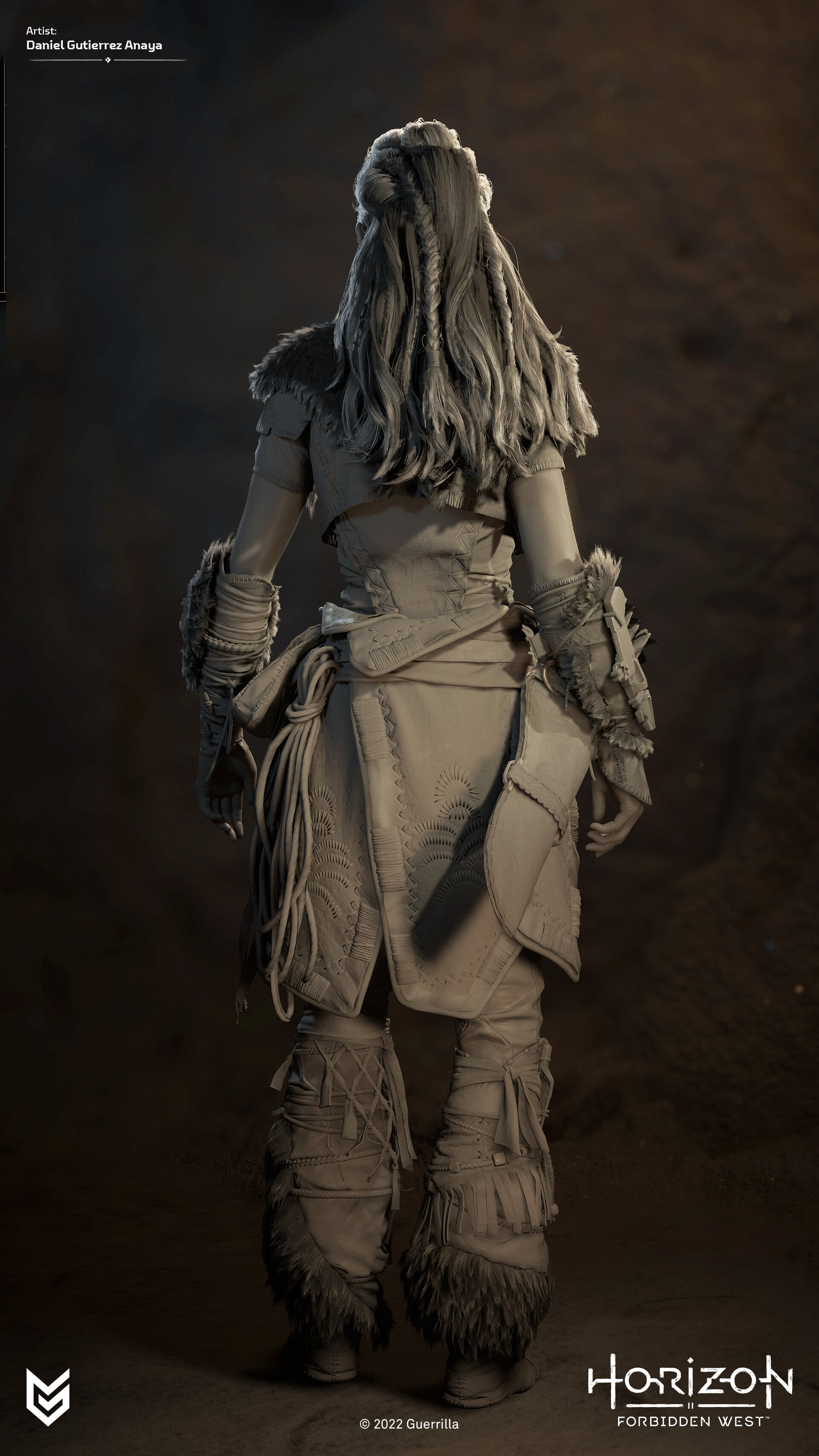 Daniel Gutierrez Anaya - Horizon Forbidden West - Aloy Nora Huntress