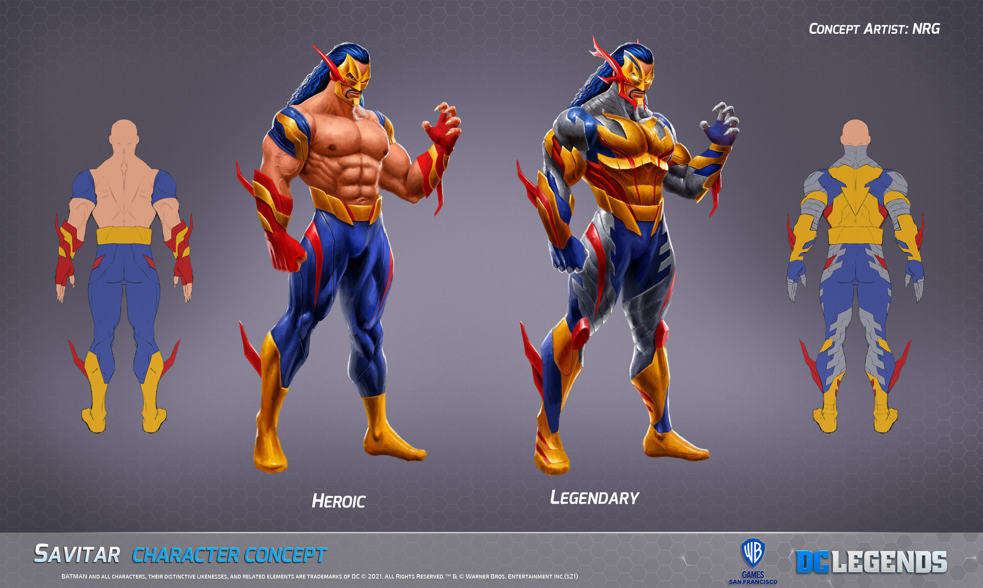 The NRG - DC Legends Savitar, Garth Tempest and Aquagirl Tula concept ...