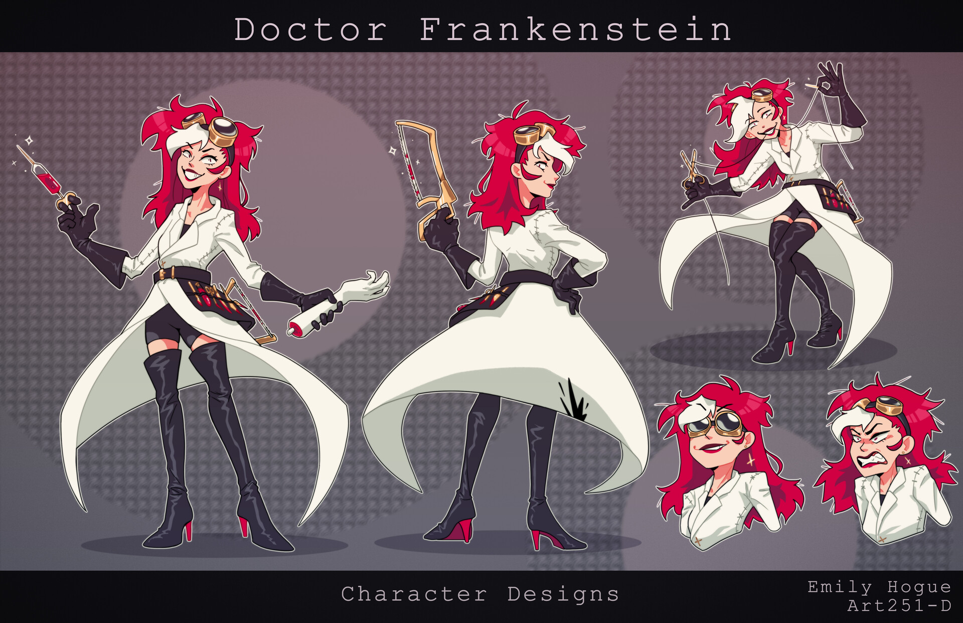 ArtStation - Dr. Frankenstein Character Design