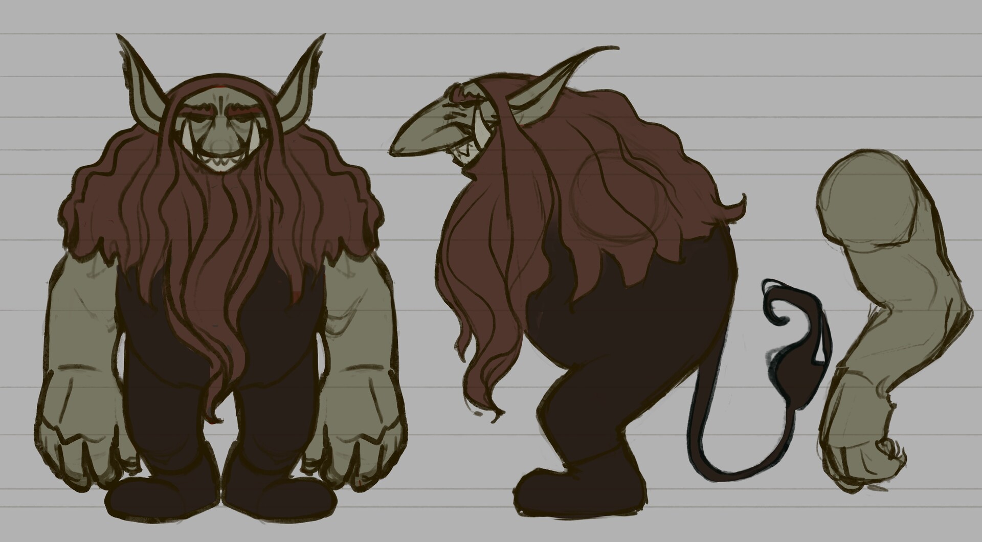 Norse Troll Concept Art