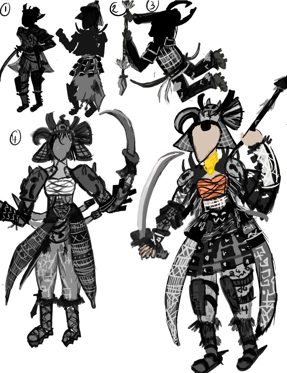 ArtStation - Expressive Clothing Pieces- Mirai