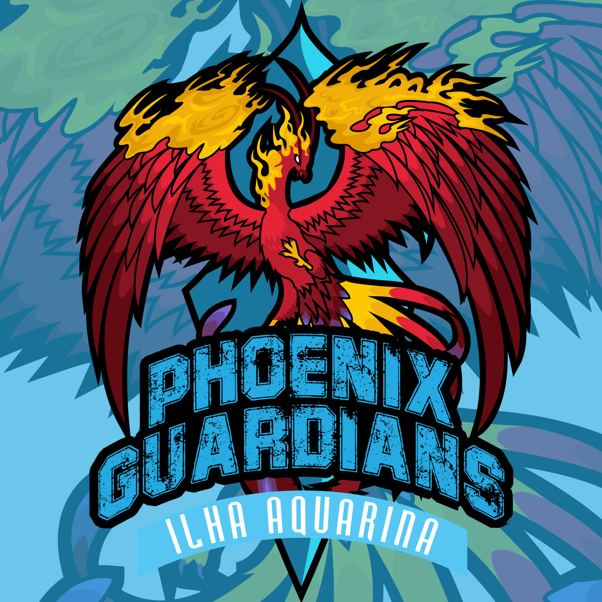ArtStation - Brasão Phoenix Guardians