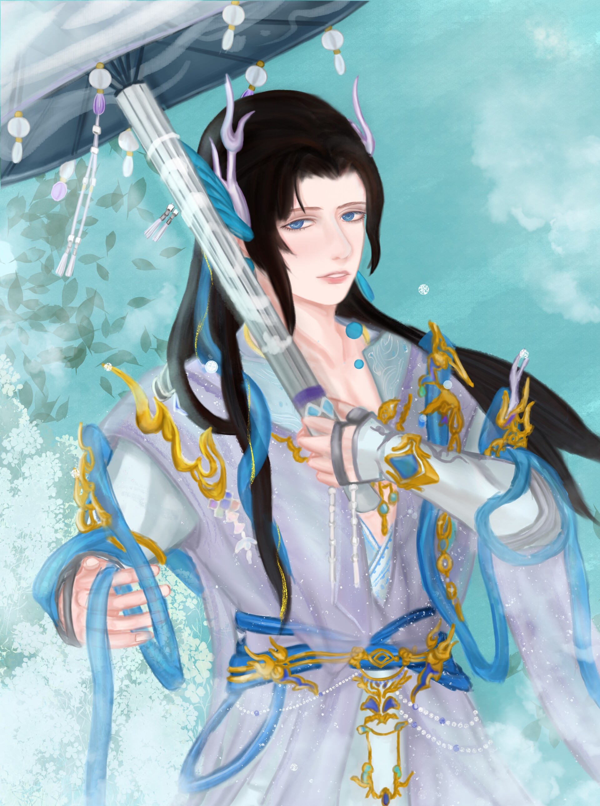 ArtStation - fanart of jx3 蓬萊
