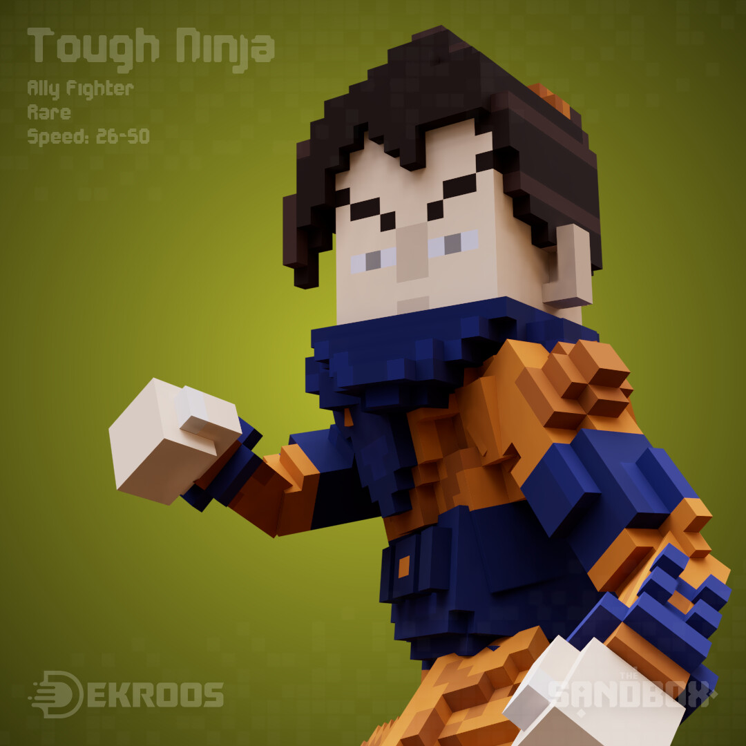 ArtStation - Tough Ninja | The Sandbox