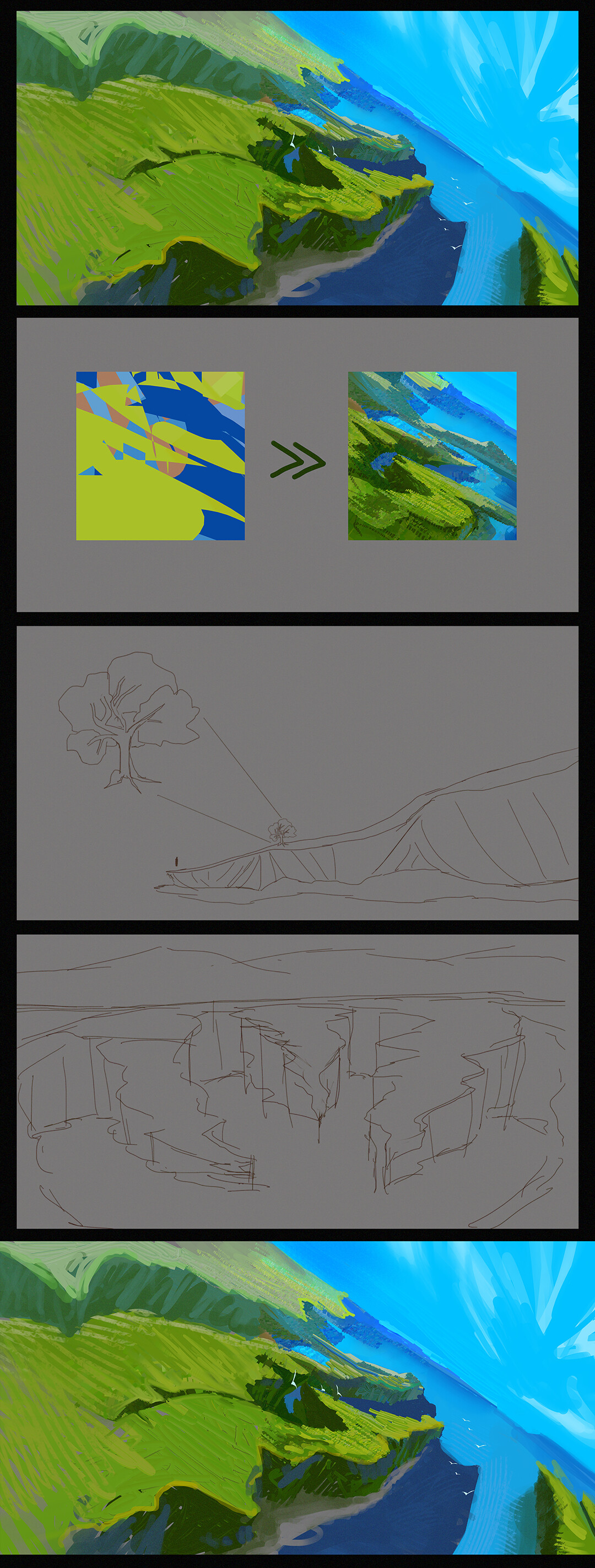 ArtStation - bluff sketch