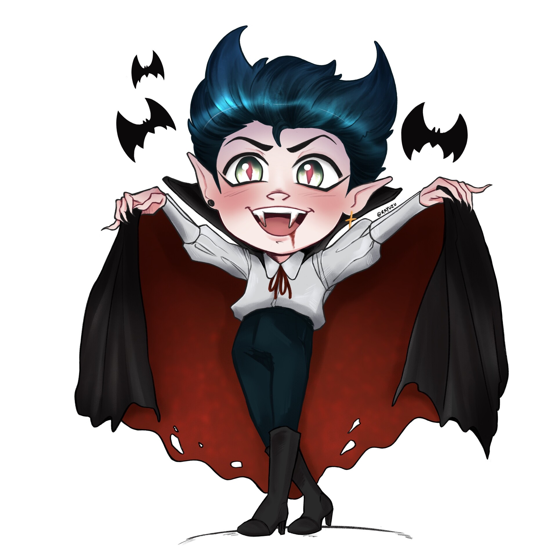 ArtStation - Nick Vampire Halloween