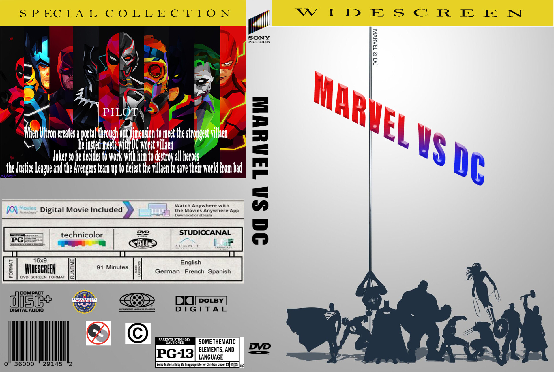 ArtStation - DVD Case Design