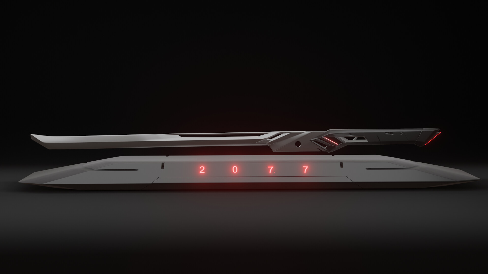 ArtStation - Cyberpunk 2077 cyber sword