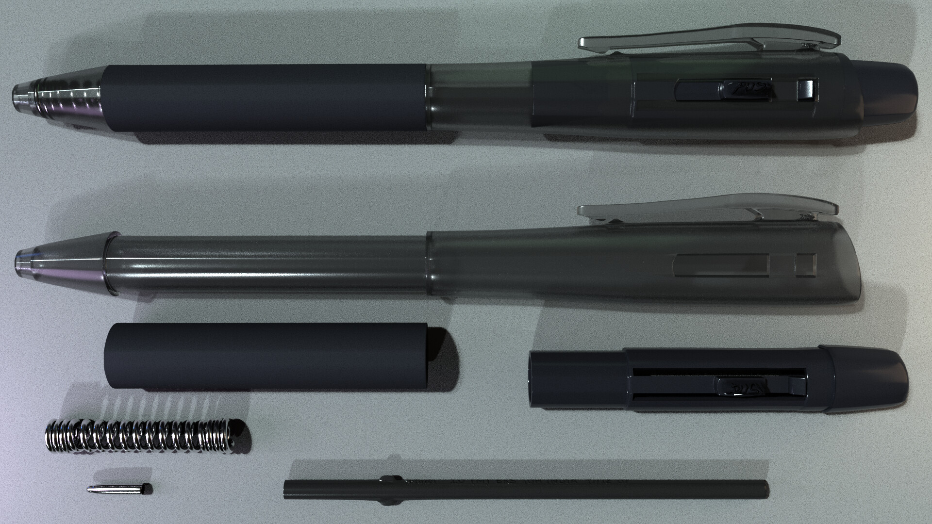 ArtStation - 3D model of a pen