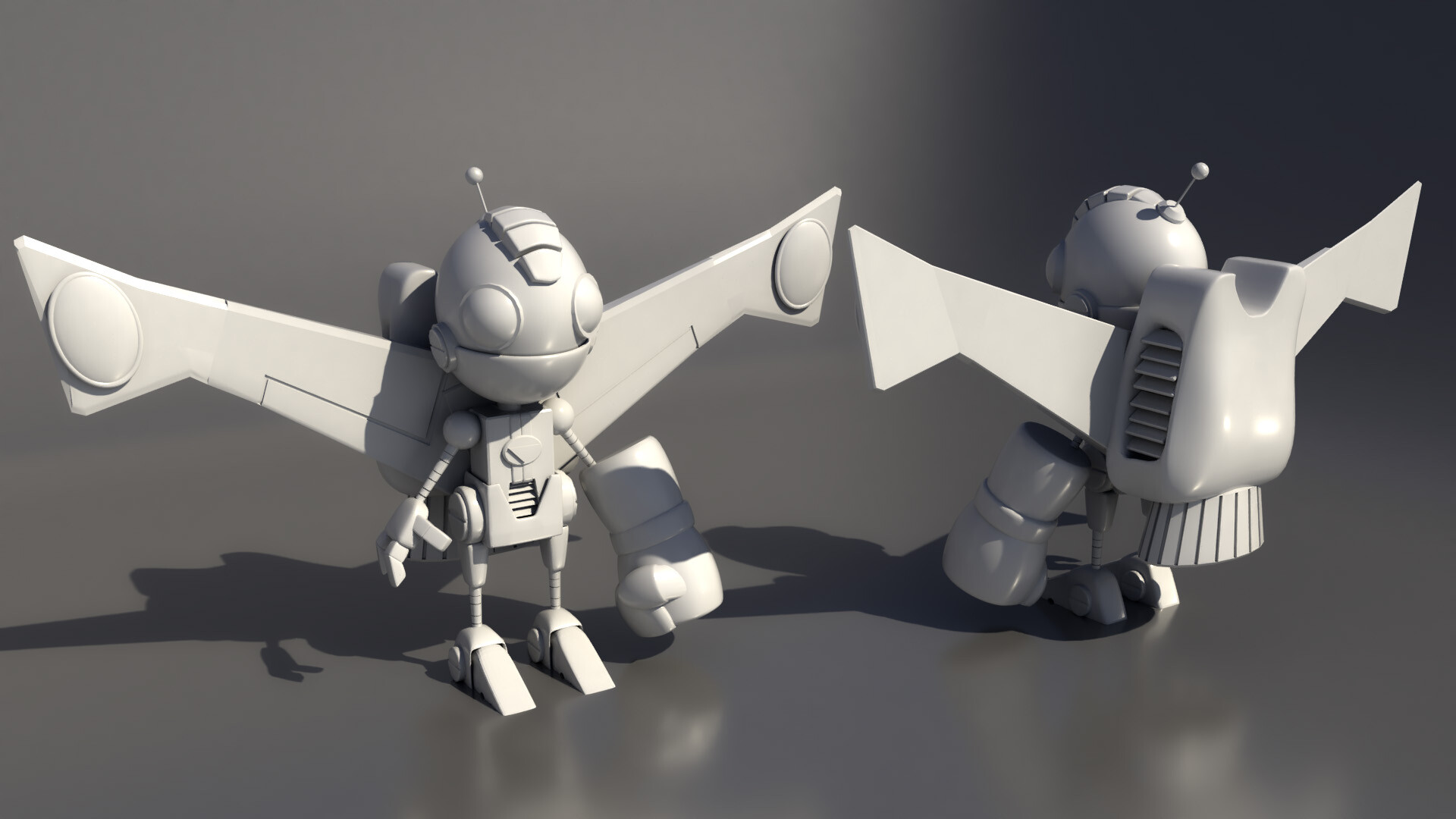 ArtStation - Ratchet and Clank Robot model