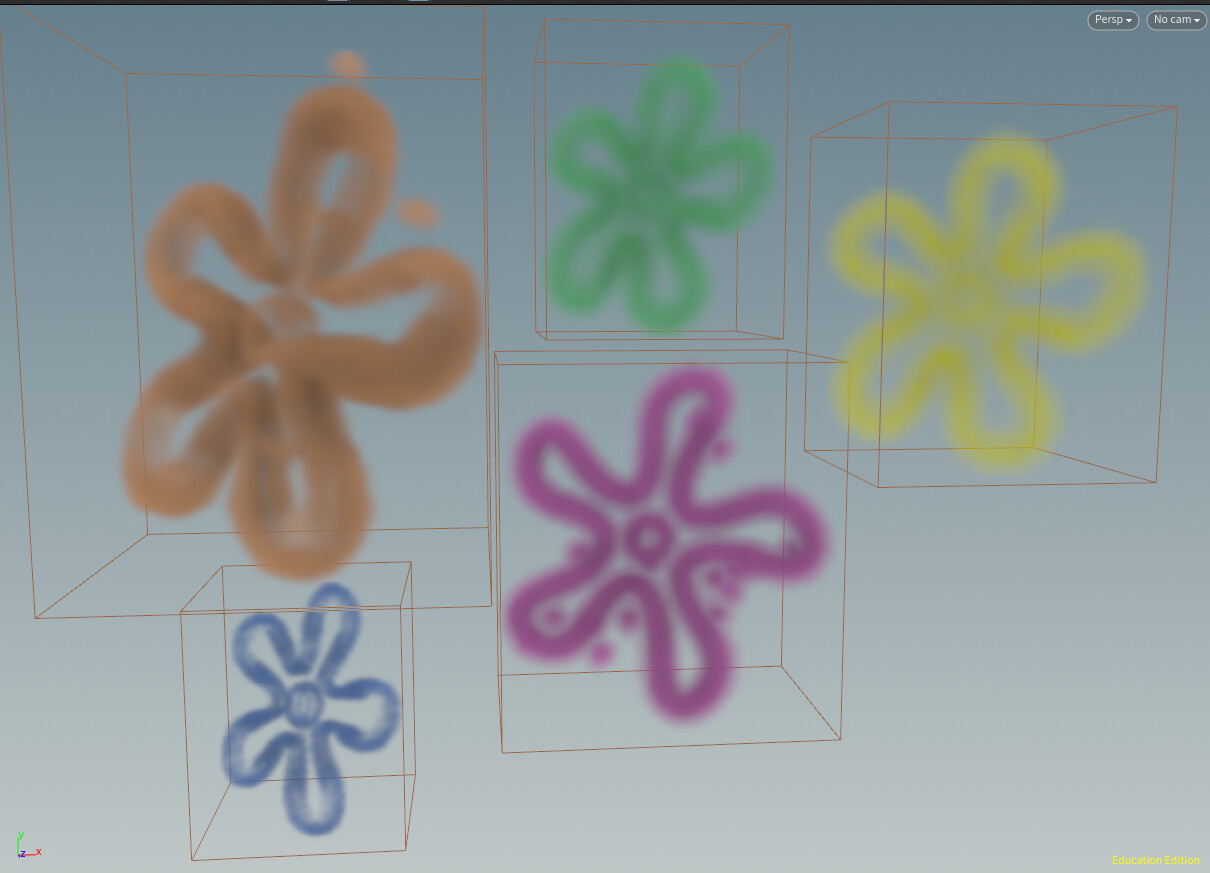 how to draw spongebob flower clouds