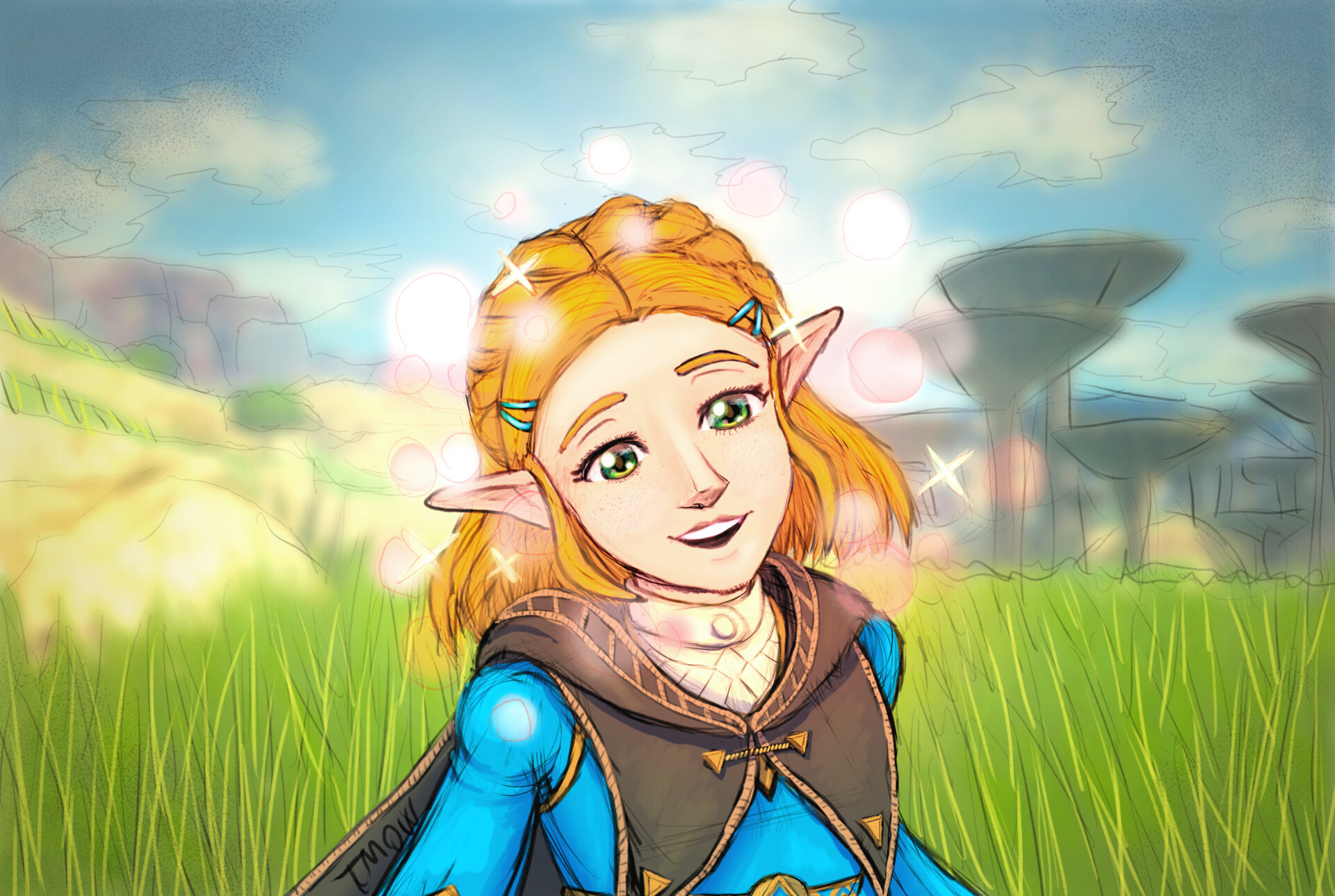 Artstation Princess Zelda