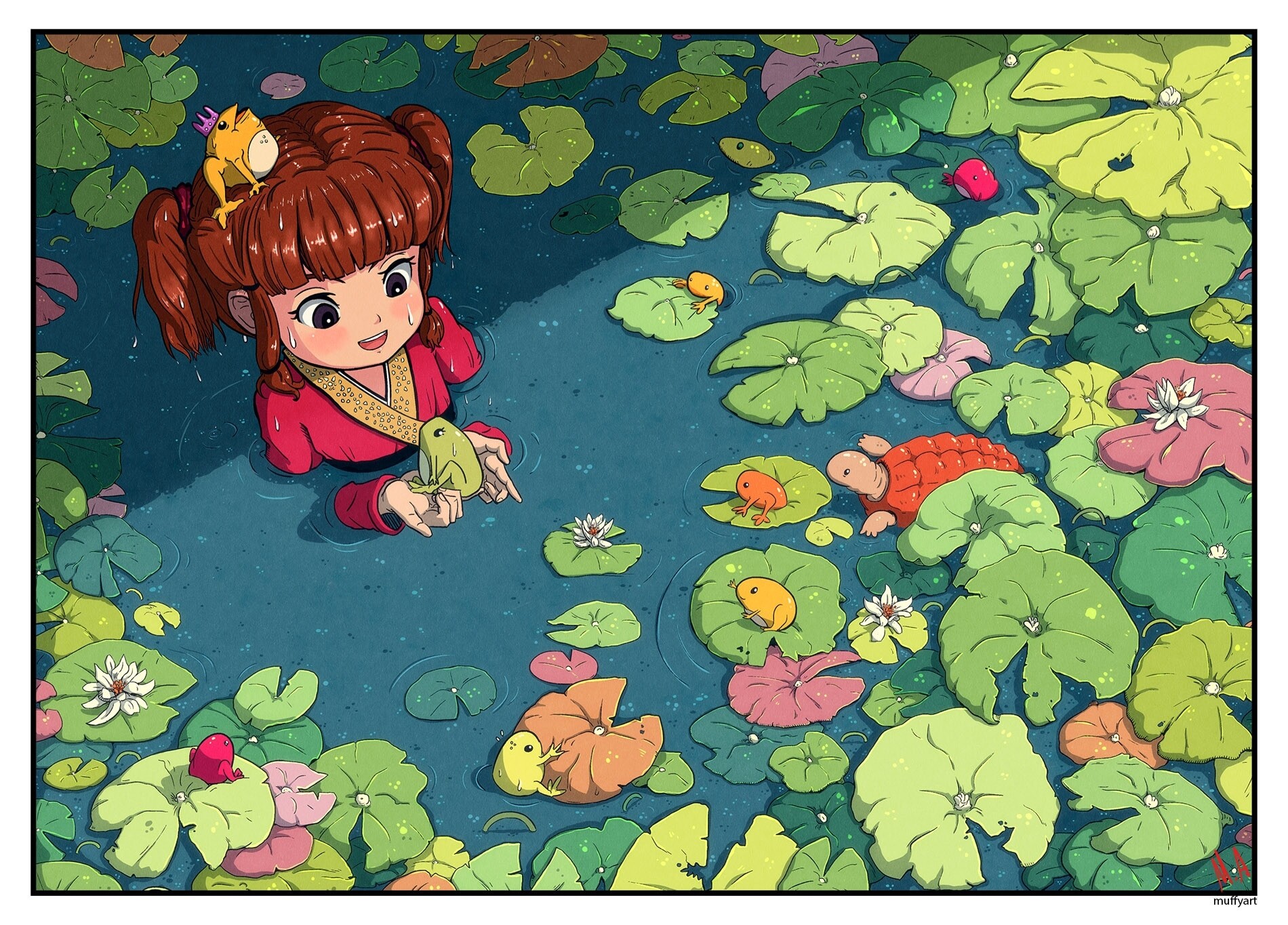 ArtStation - Frog Princess