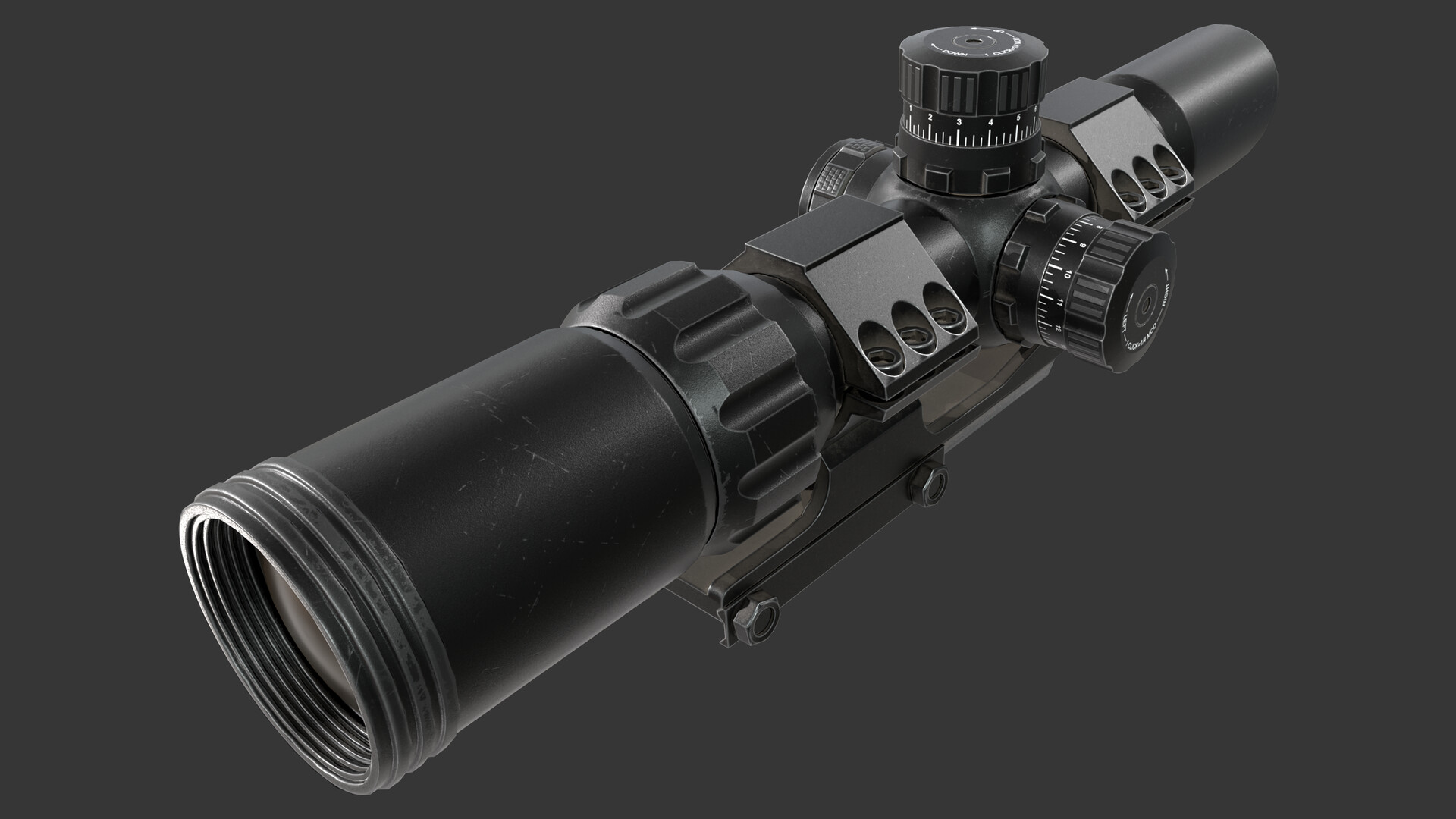 ArtStation - sniper scope