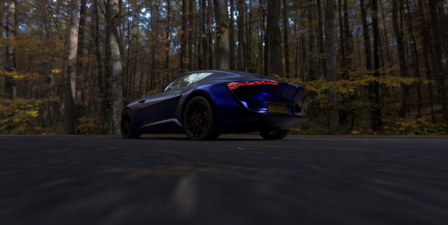 ArtStation - Custom Sports Car