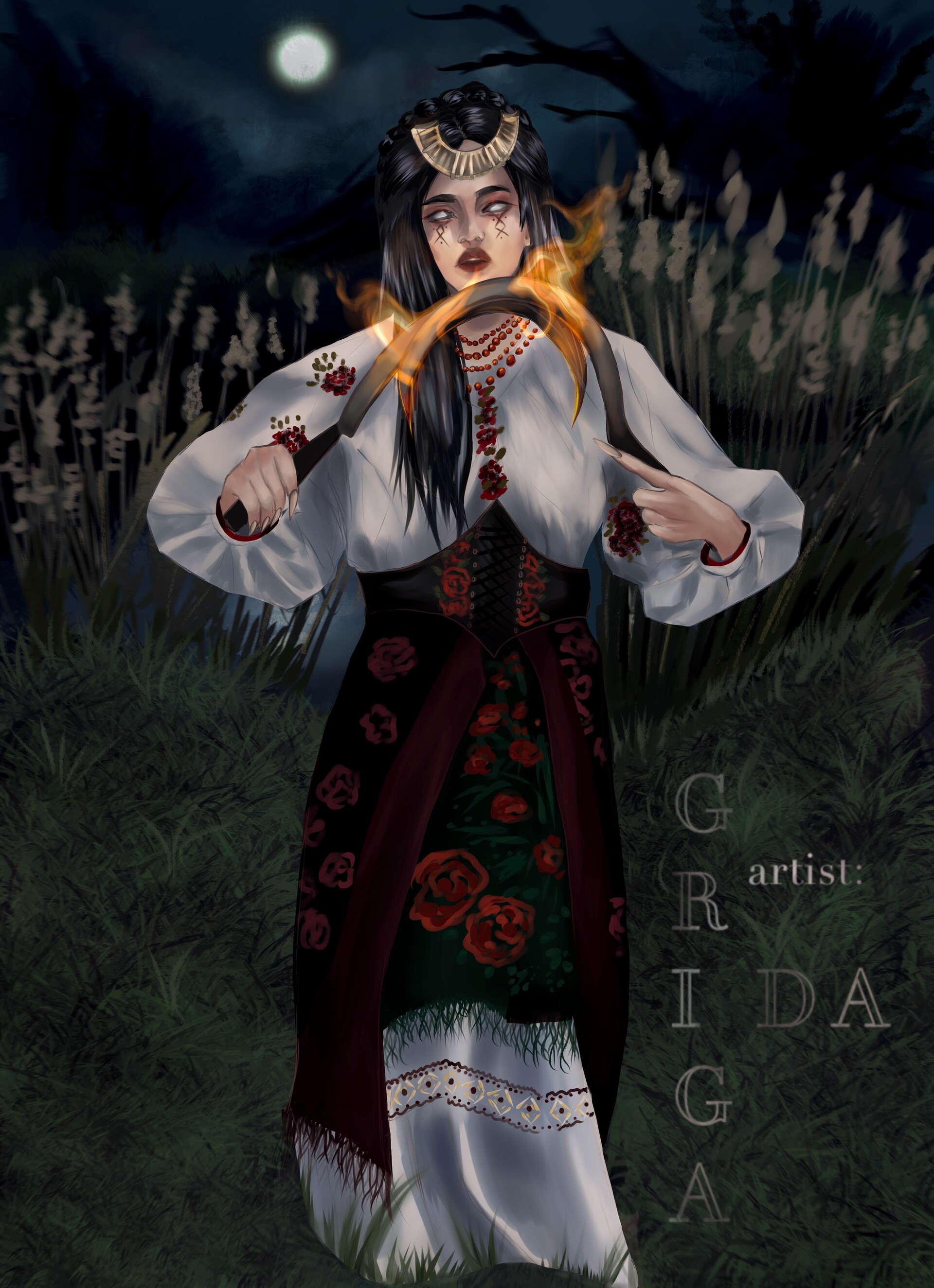 ArtStation - ukrainian witch 🪬