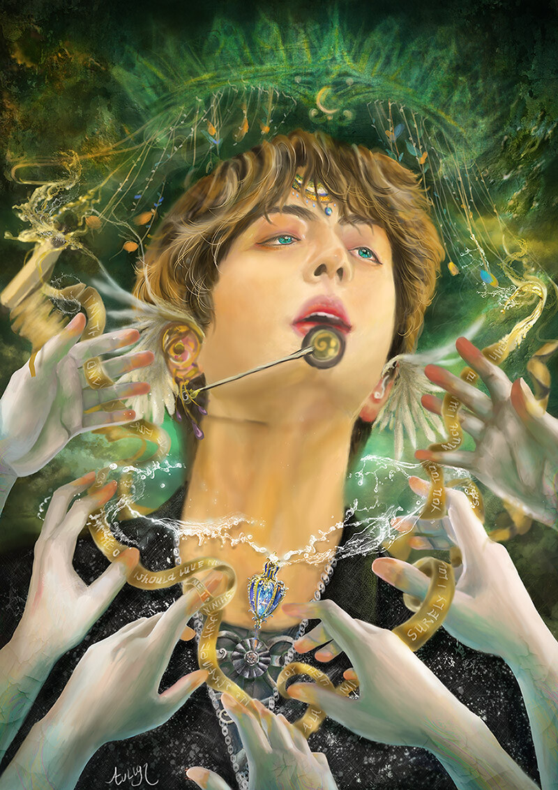 ArtStation - The crowning of the singer