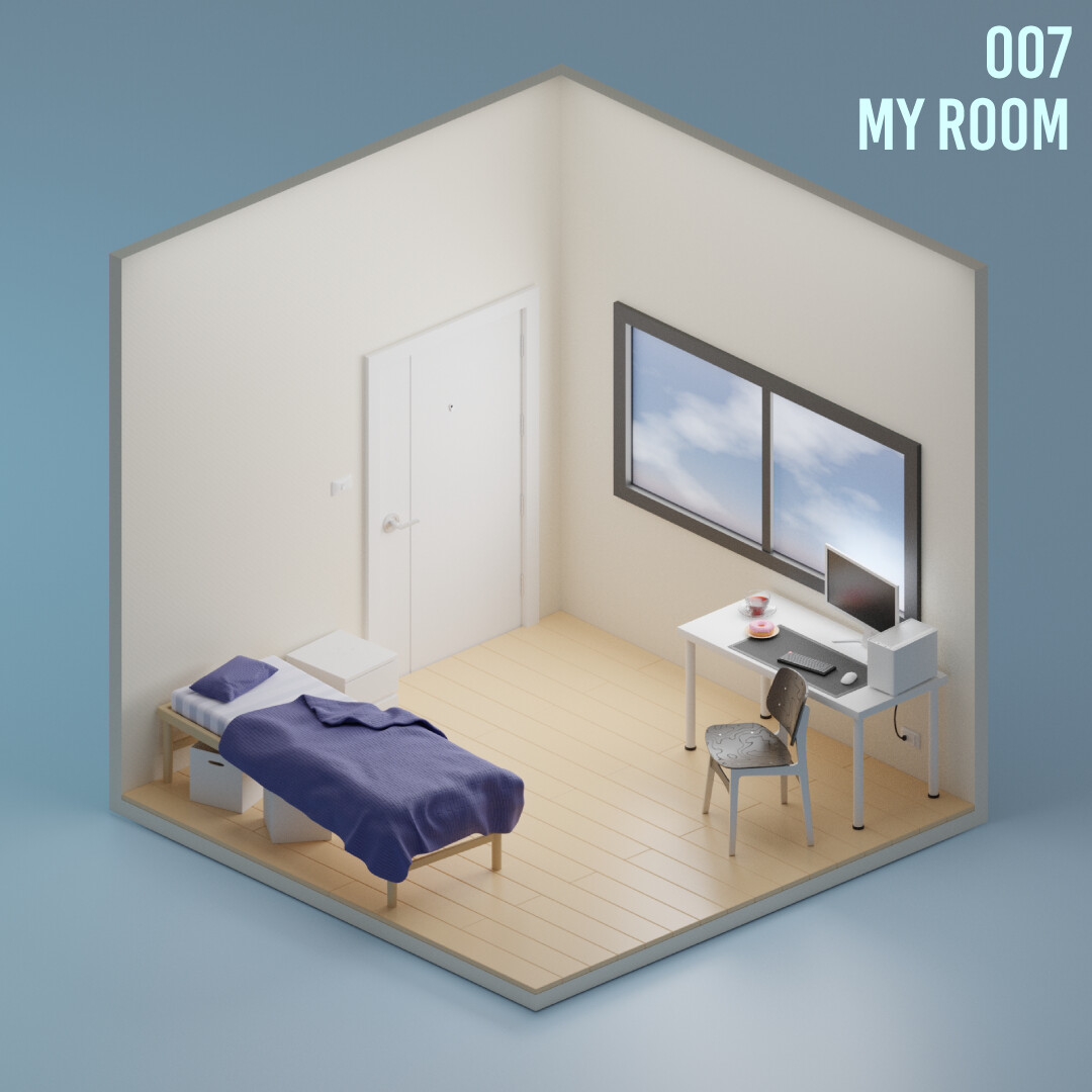 ArtStation - 007 - My Rooms