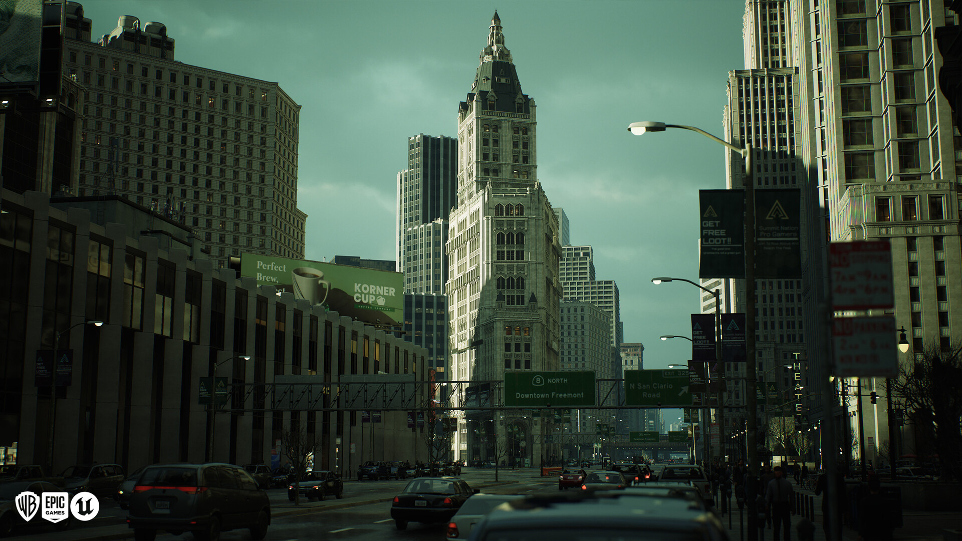 Saga Alayyoubi - Matrix Awakens - City Buildings