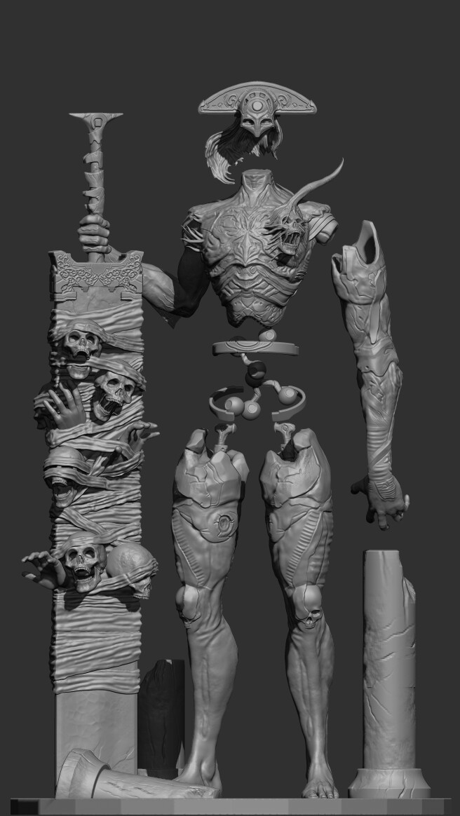 ArtStation - The God Hunter