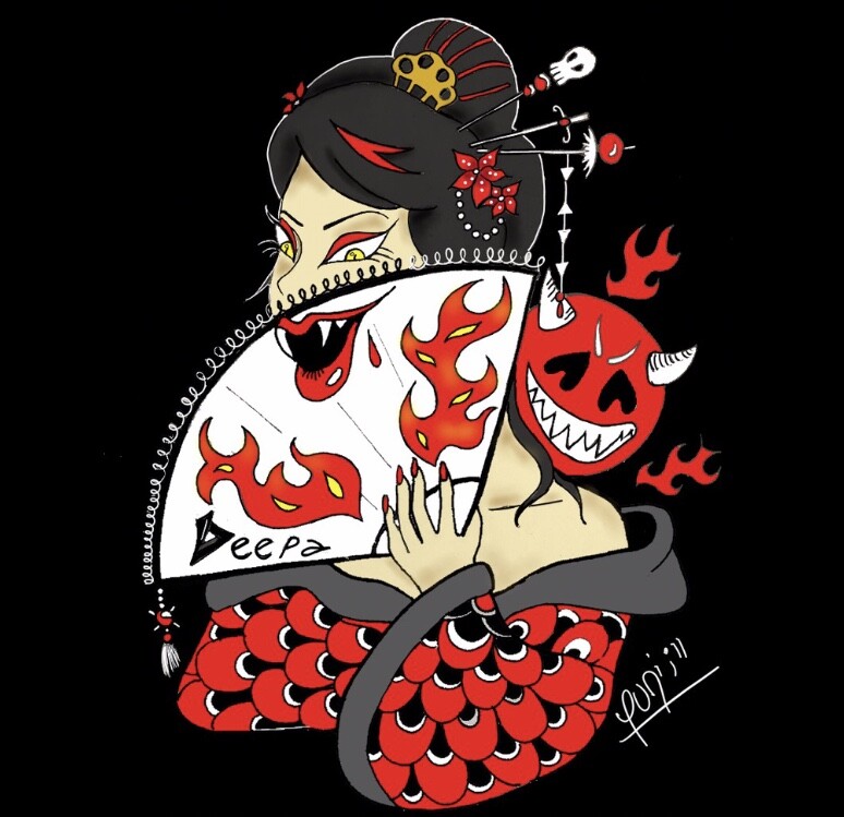 ArtStation - Pin up / geisha