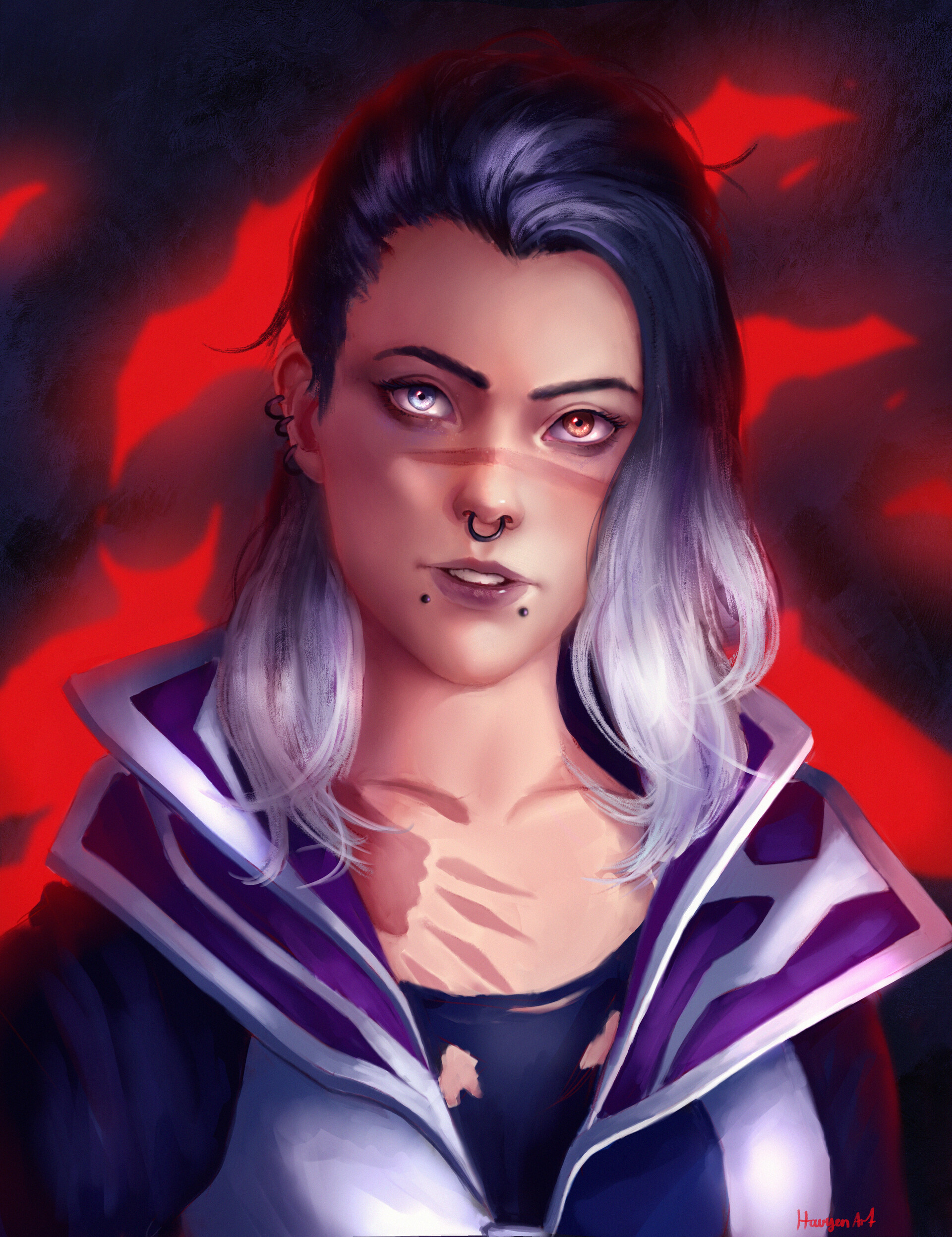 ArtStation - Fade portrait