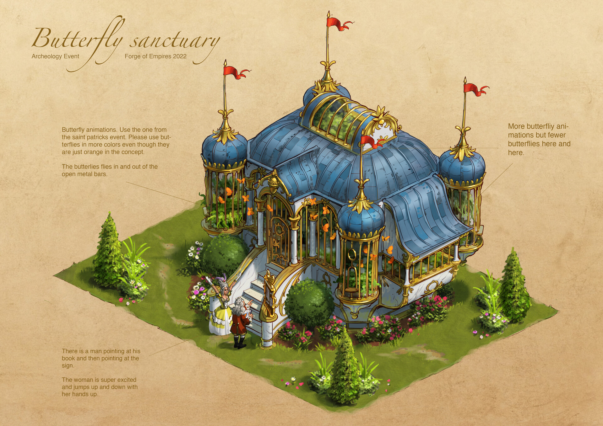 ArtStation - Butterfly sanctuary